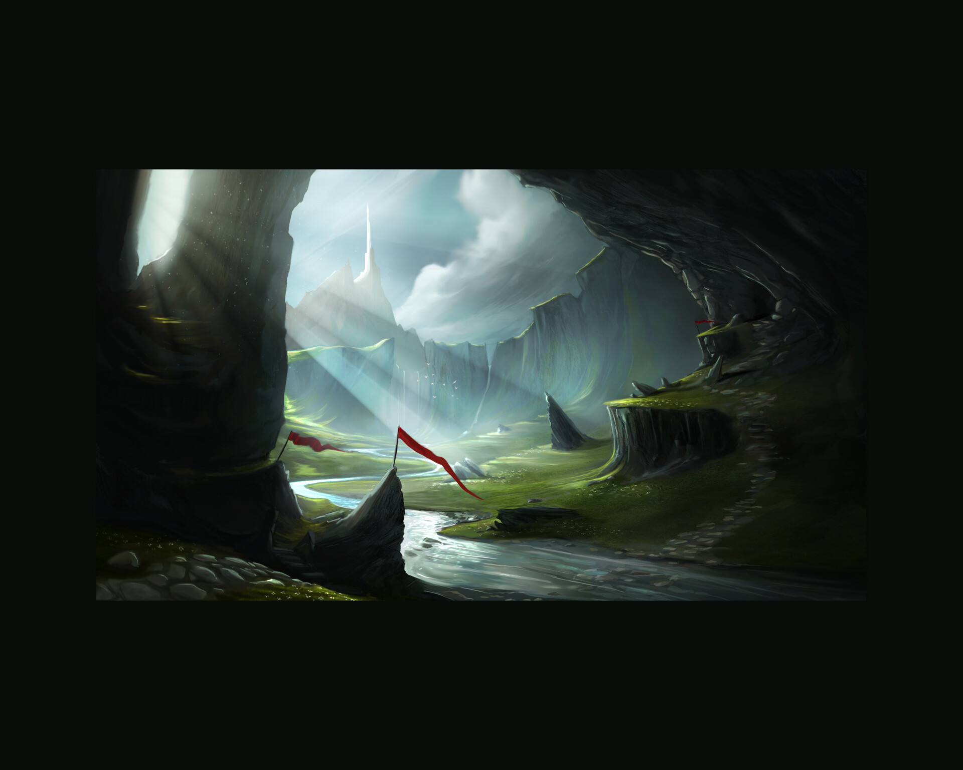 ArtStation - Distant Castle