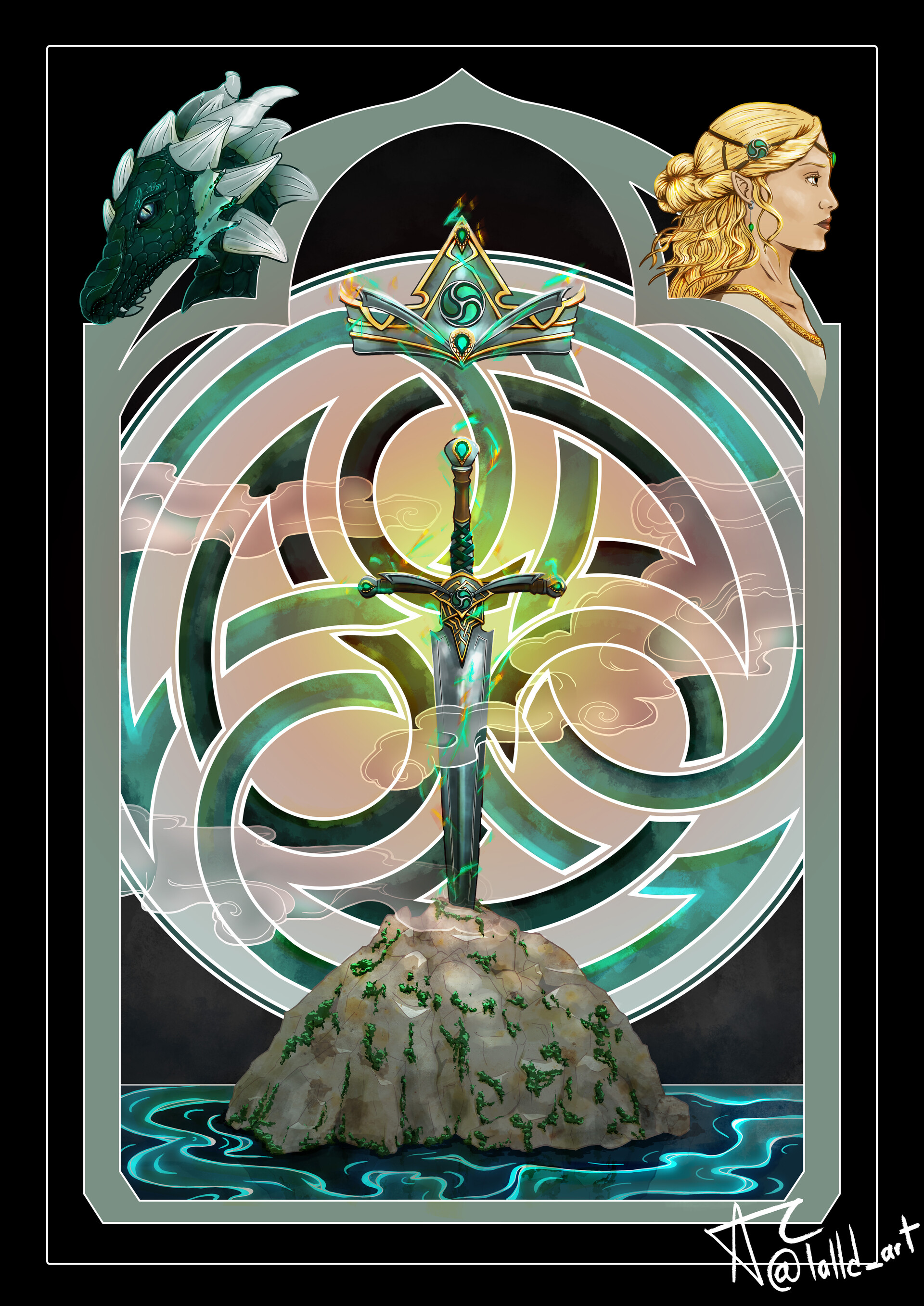 ArtStation - Card Excalibur