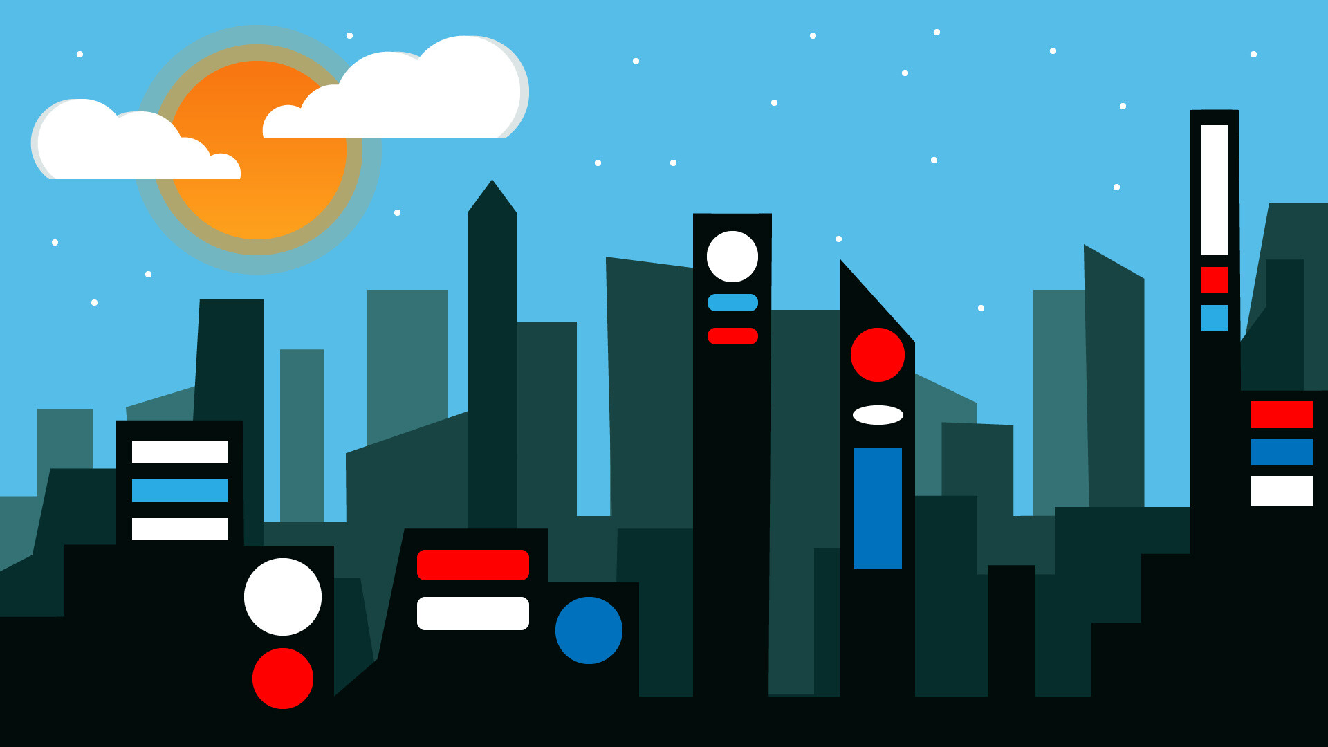 ArtStation - Flat Scene