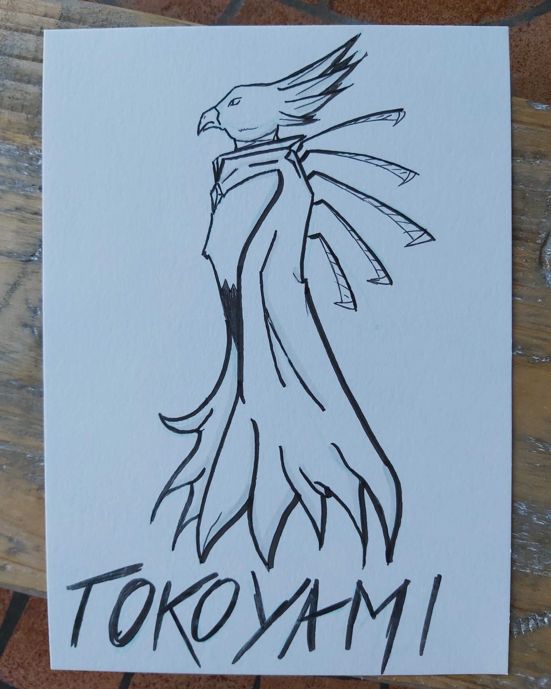 ArtStation - Tokoyami (From: My Hero Academia)