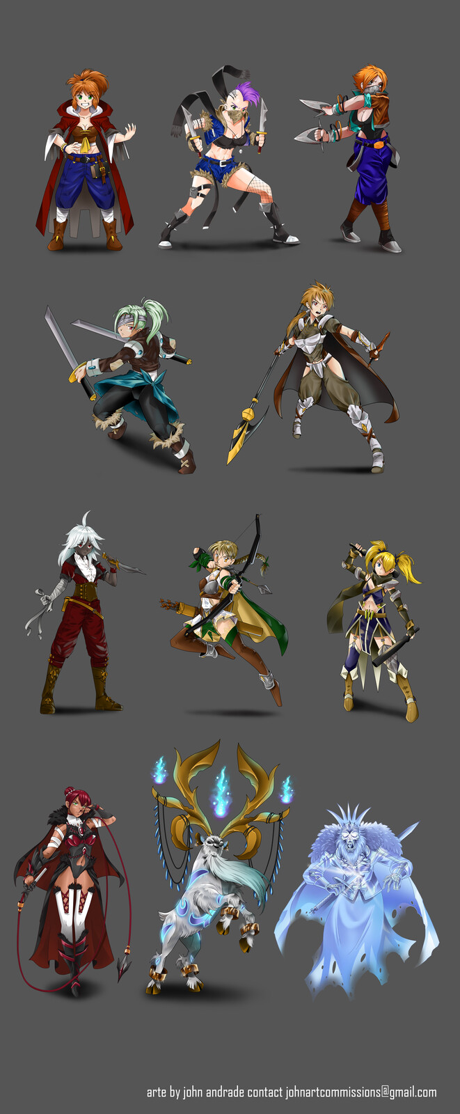 John Andrade - character compilation 1