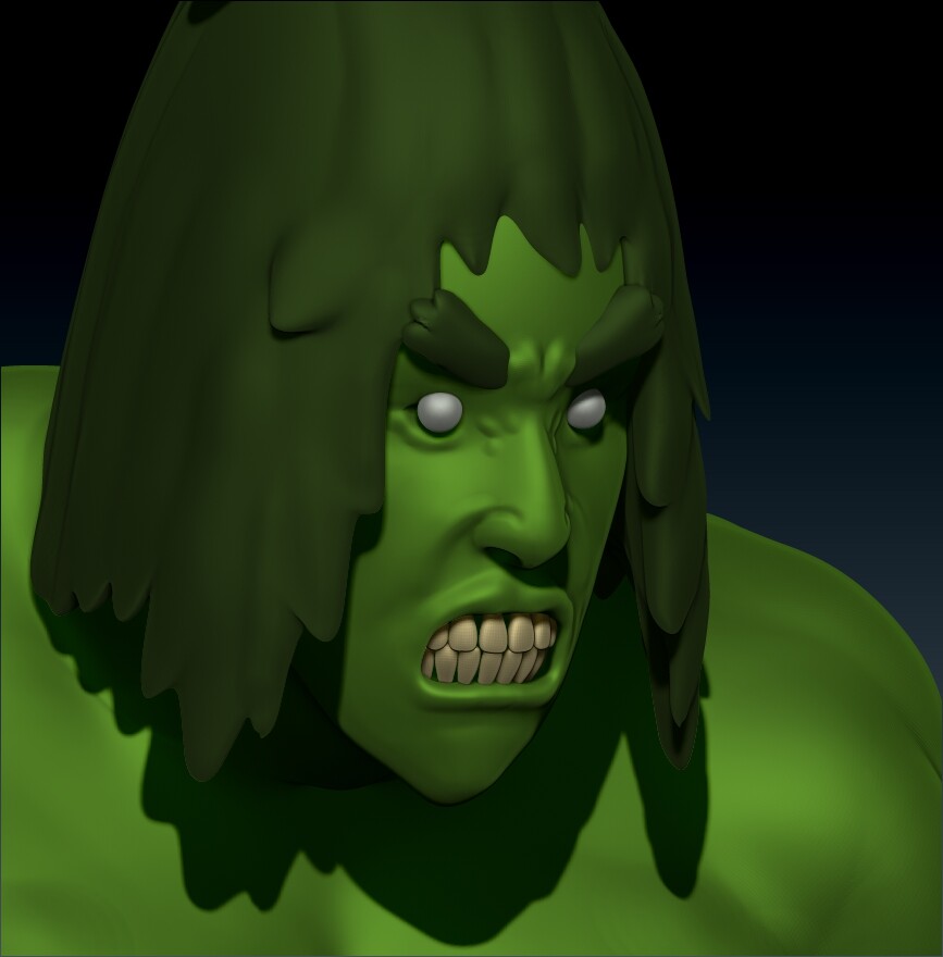 ArtStation - HULK CARTOON