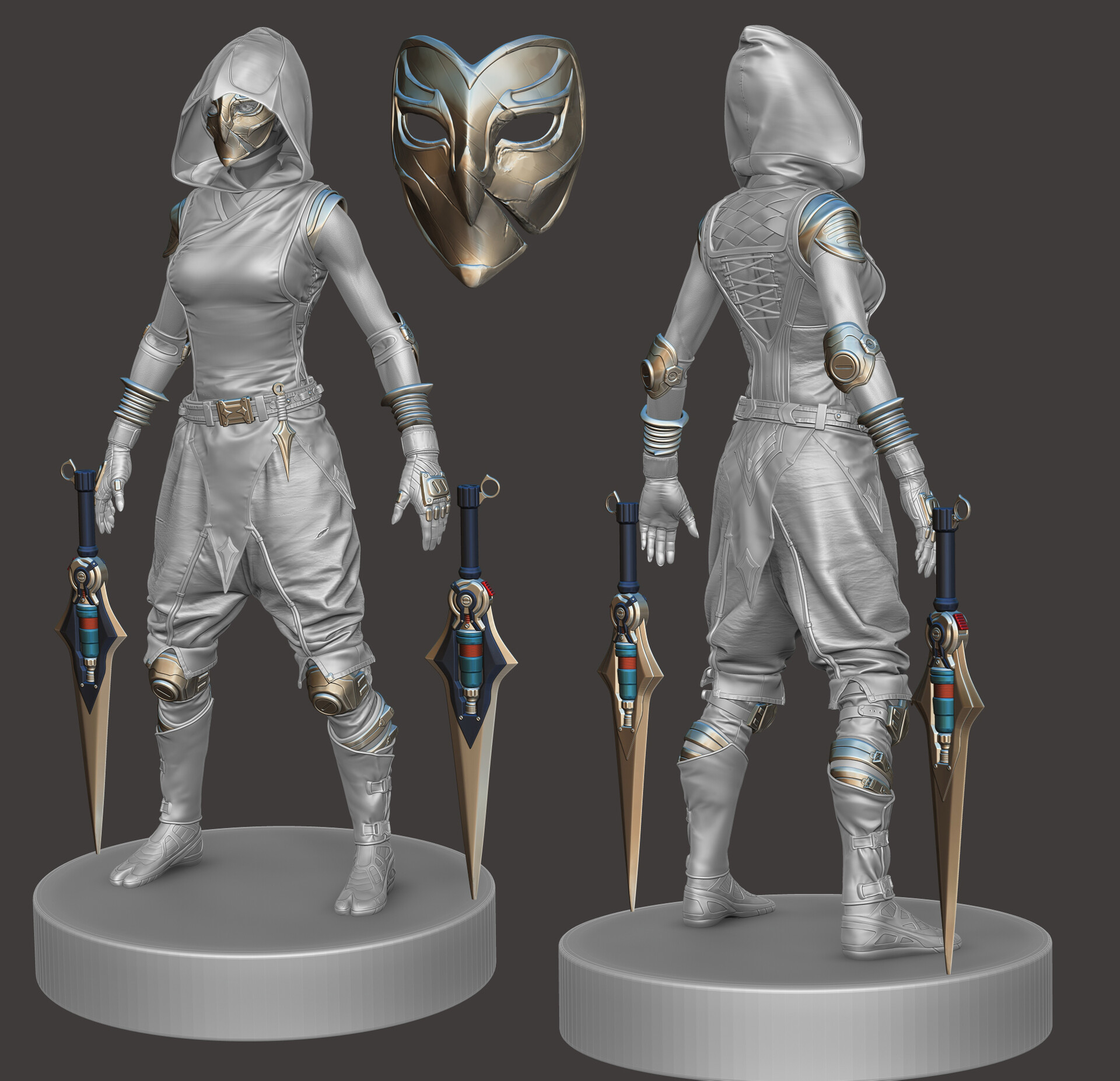 Tapan Rai - Gigantic - Tripp - Tyto_Broken_Mask - FanArt