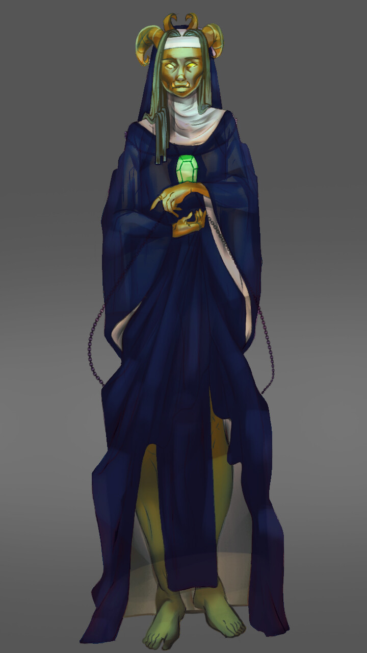 ArtStation - The Deity [ Concept Art ]