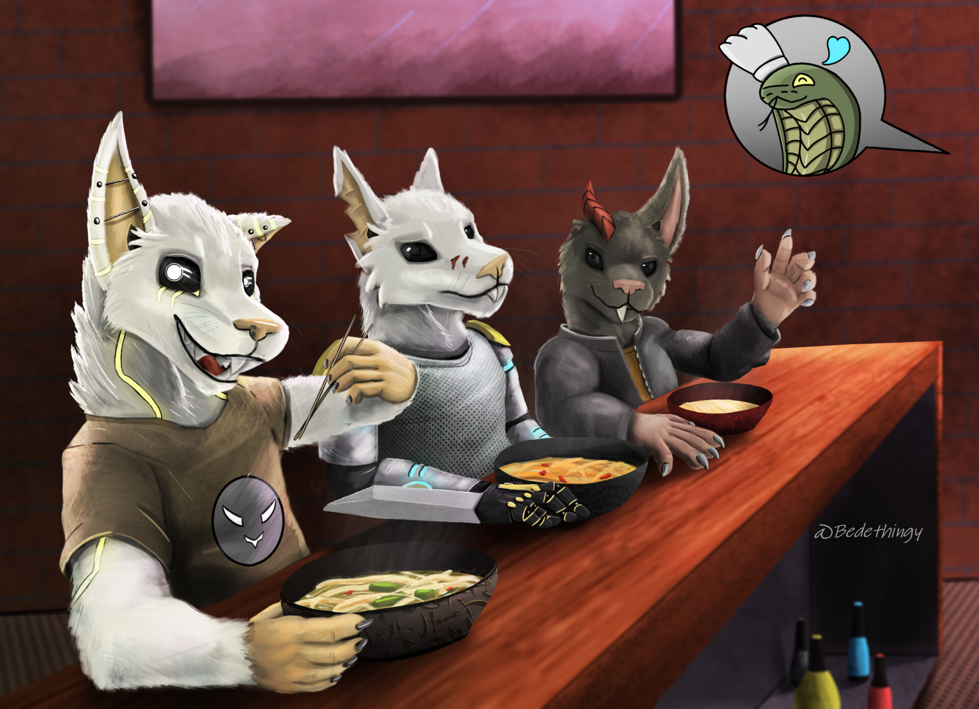 ArtStation - Rat Noodles