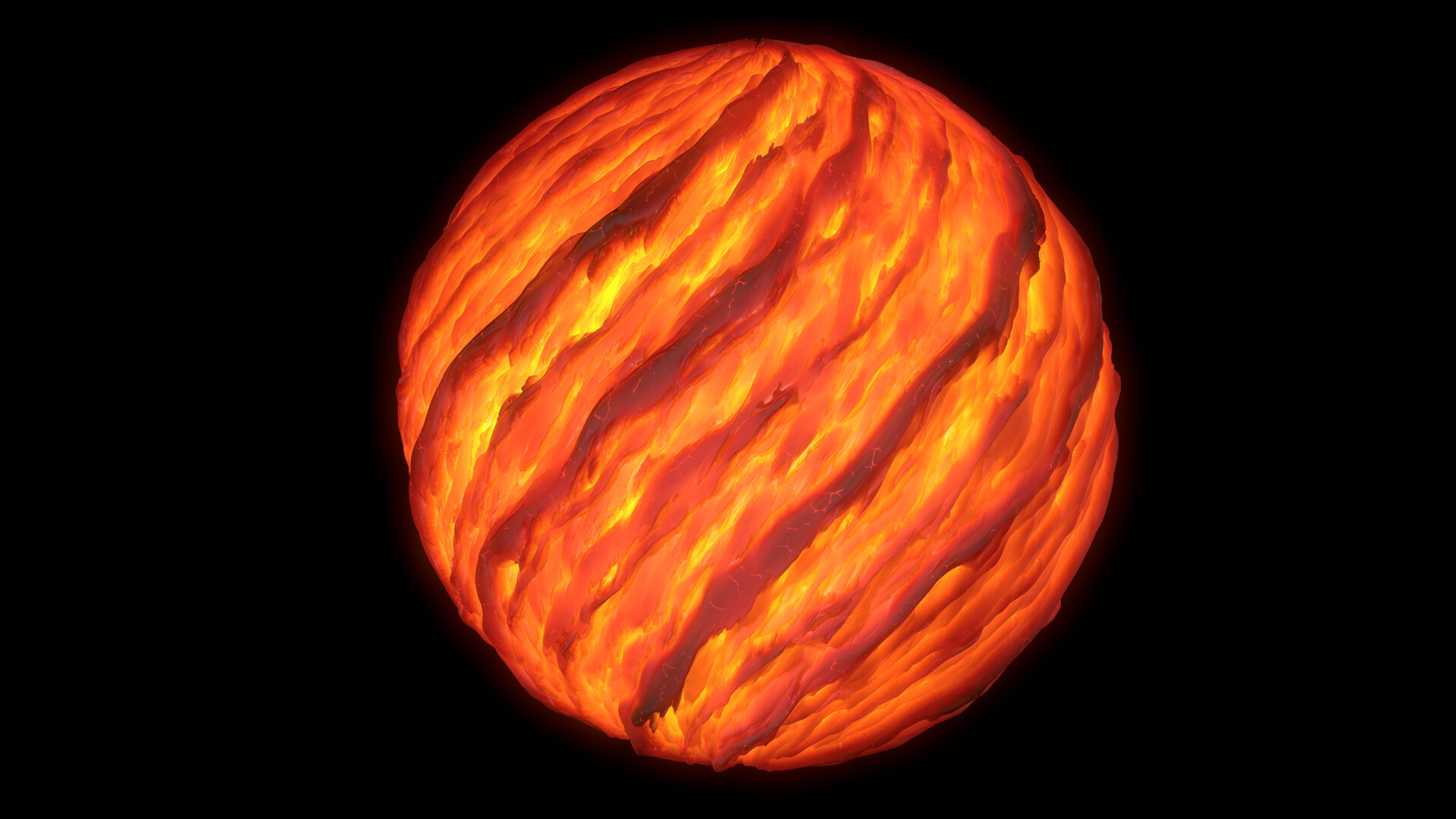 ArtStation - Liquid Hot Magma