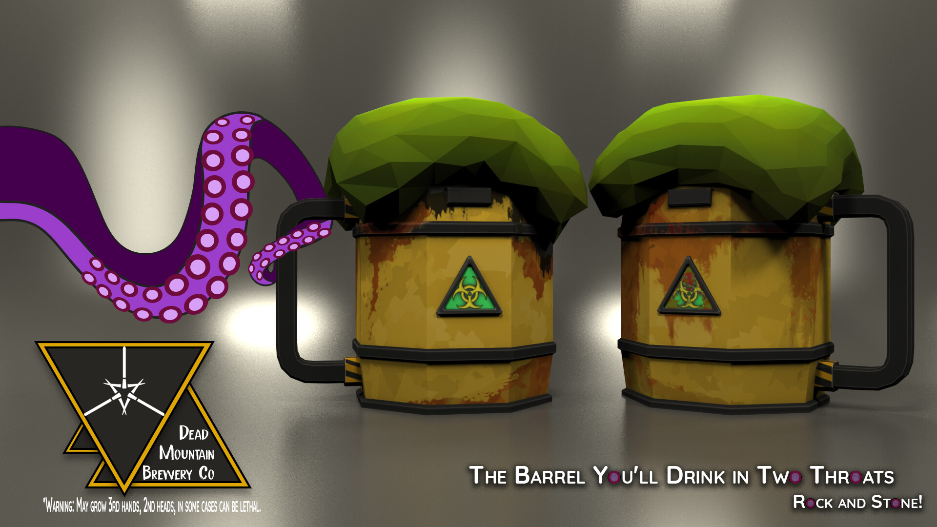 ArtStation - Rad-Beer [Fan Art for Deep Rock Galactic]