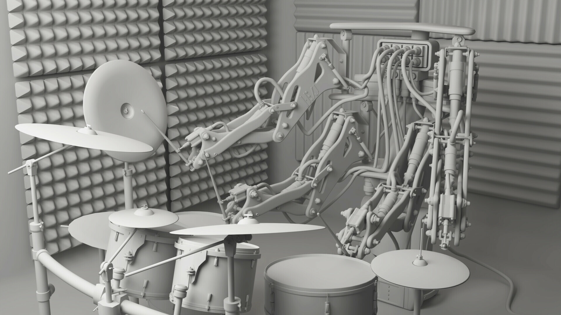 ArtStation - Drummer Robot HEAJ