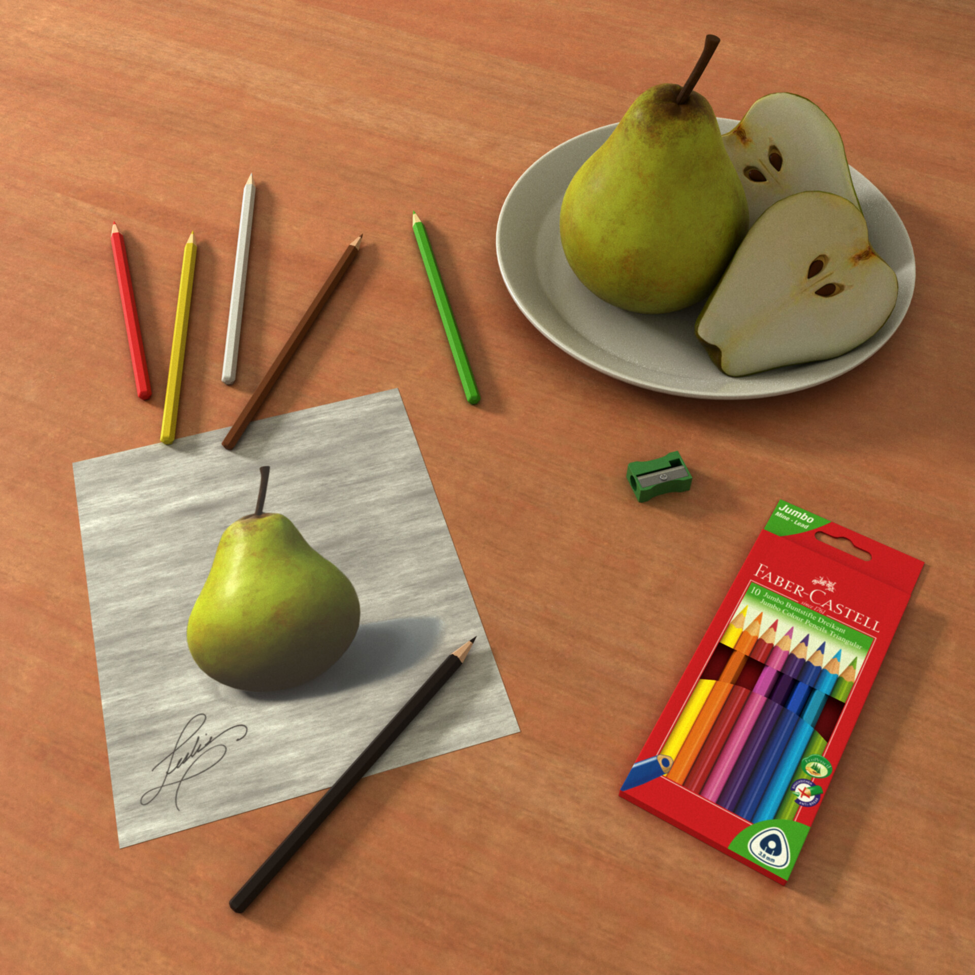 ArtStation - Simple 3d render