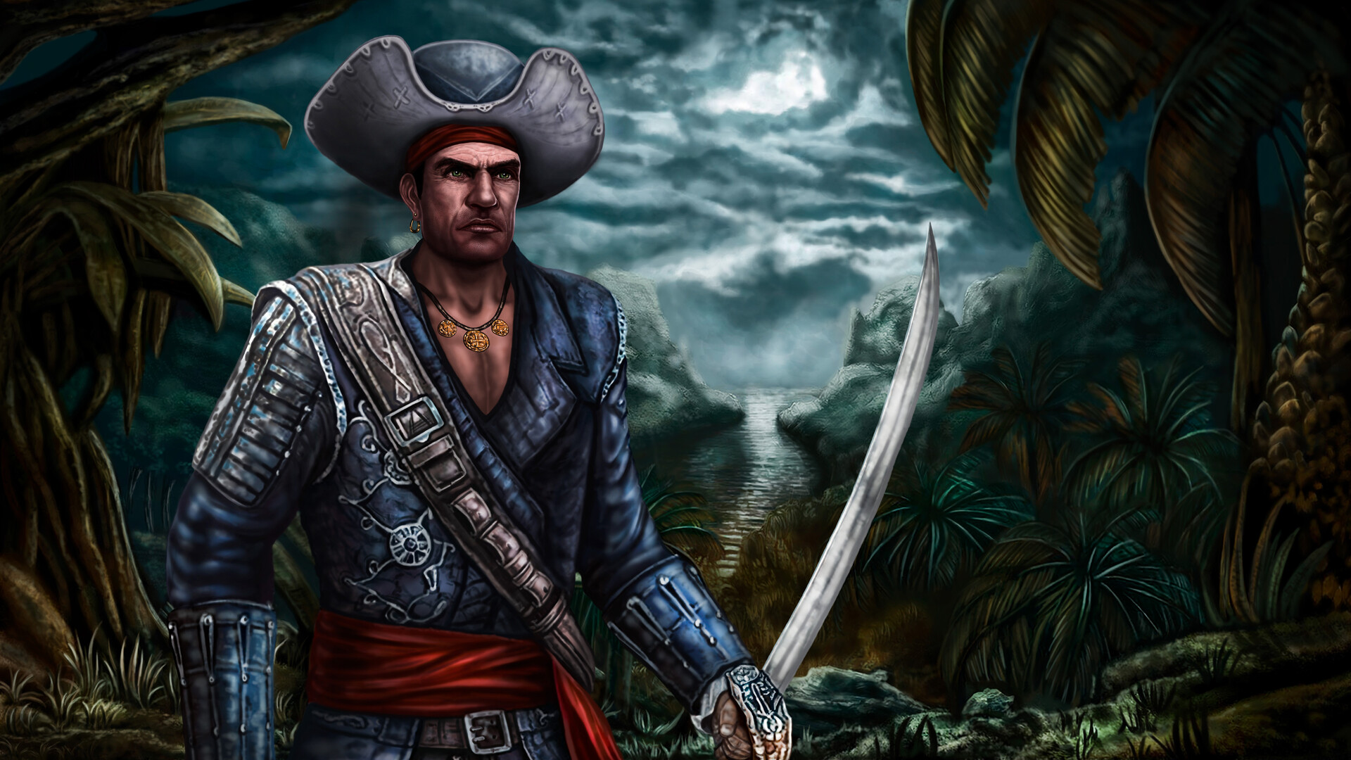 ArtStation - Pirate in blue