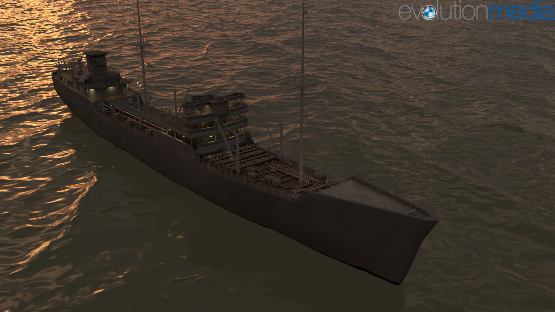 ArtStation - Ohio Battleship