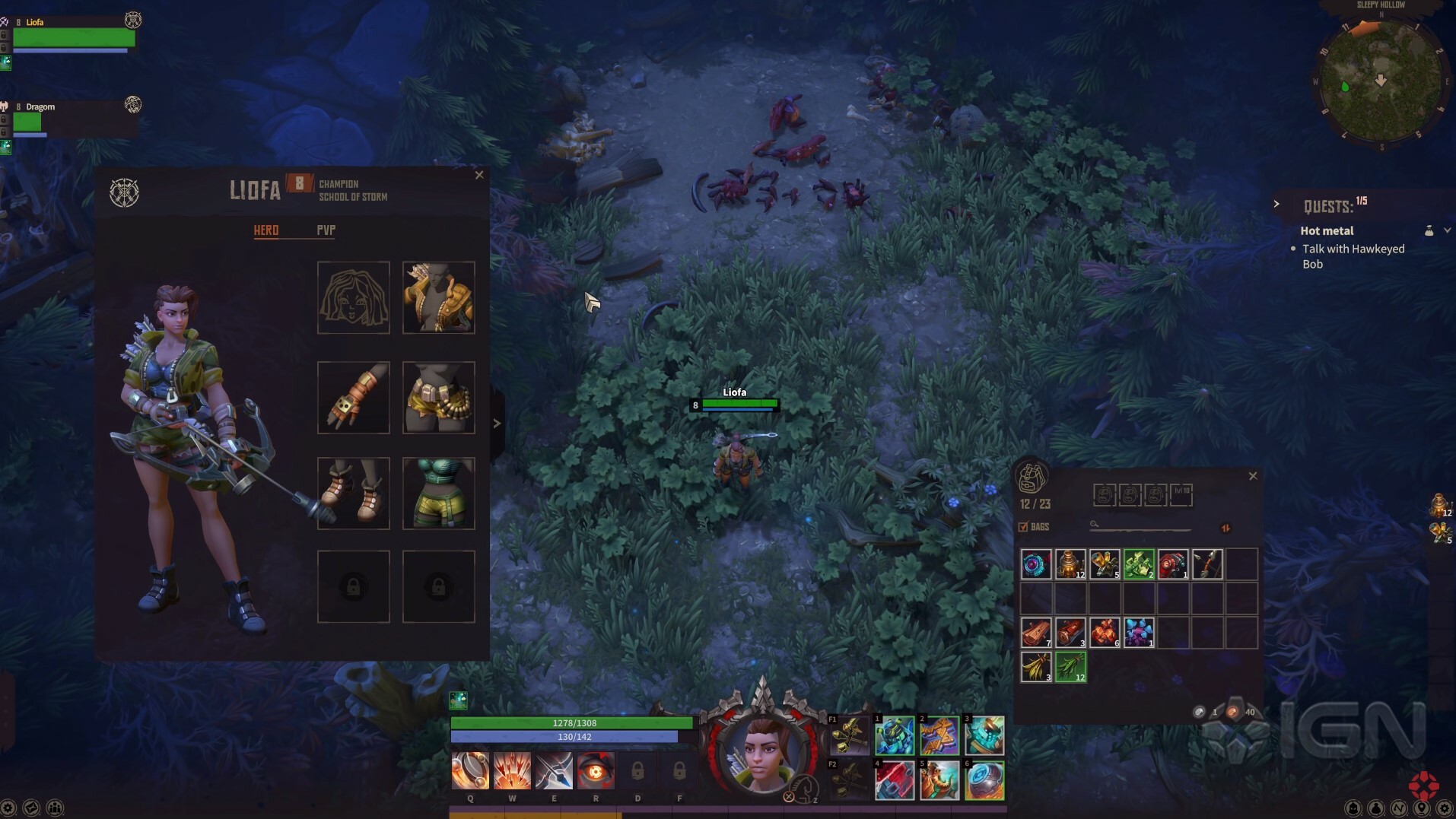 Anastasia Kolomoitseva - Corepunk Alpha Gameplay