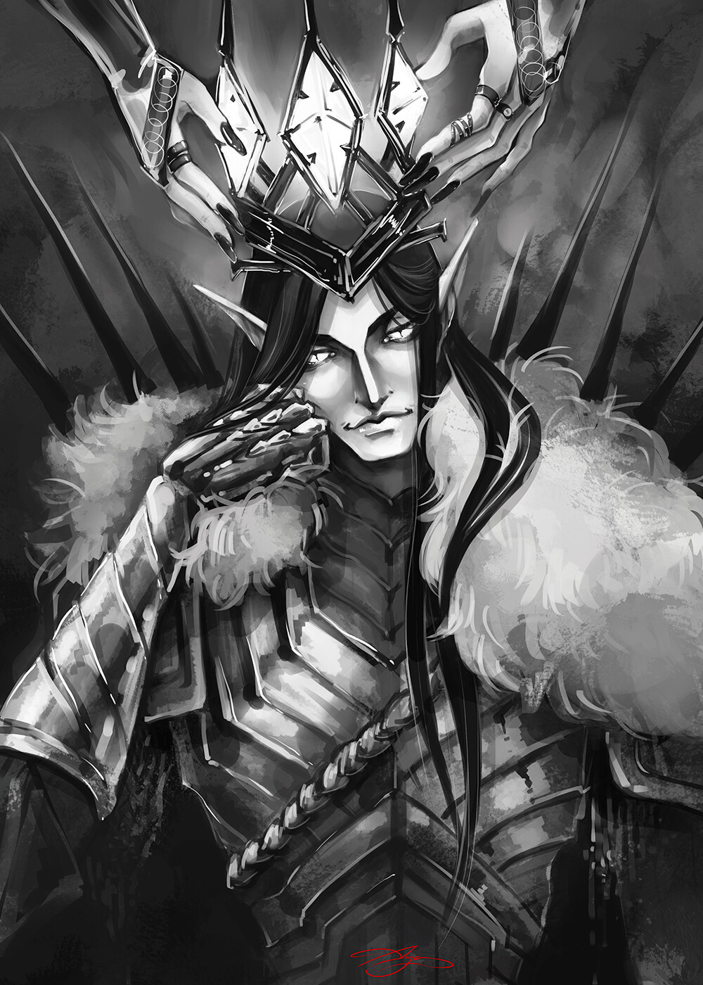 ArtStation - The Dark Lords of Arda