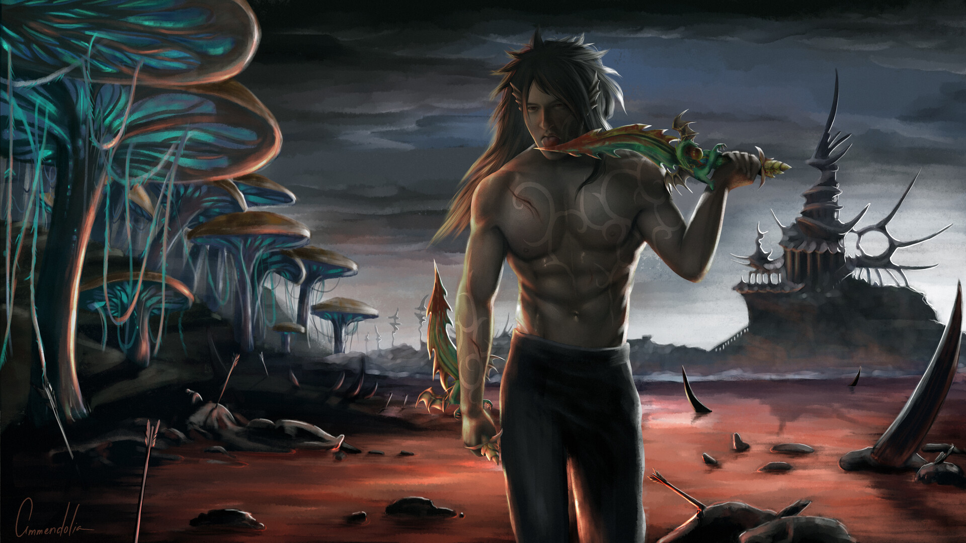 ArtStation - Assassin from Perfect World Game. FanArt