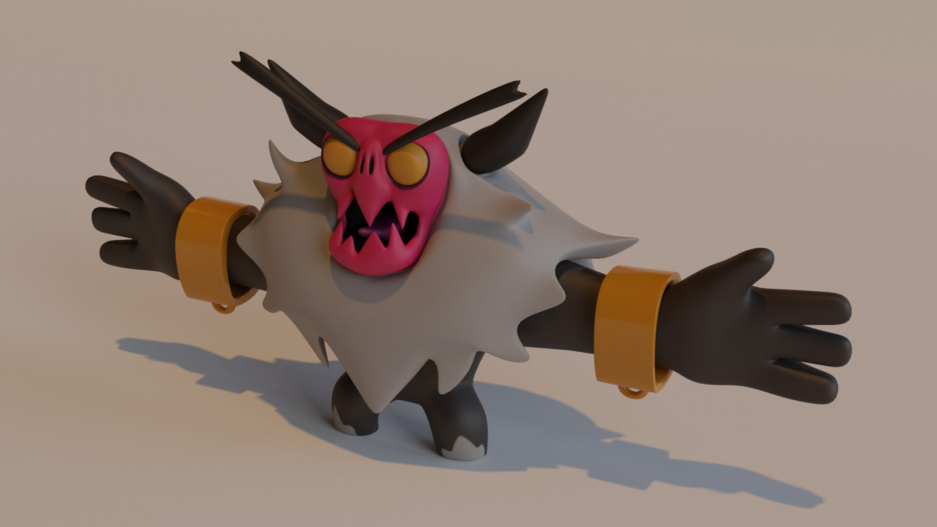 ArtStation - Little monster 3d model