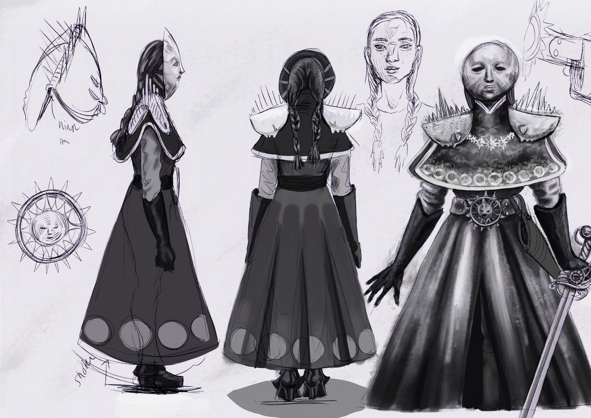 ArtStation - Moon protector