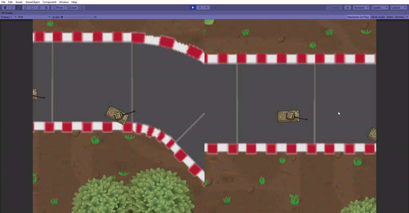 ArtStation - Top-Down Tank Game