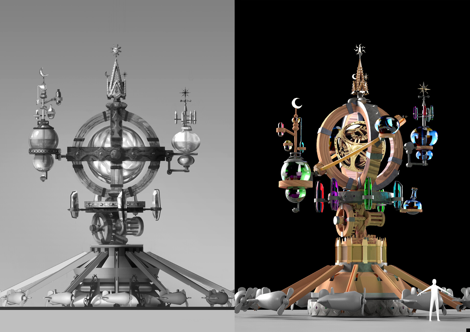Luc Steadman - Theme Park Icon Design