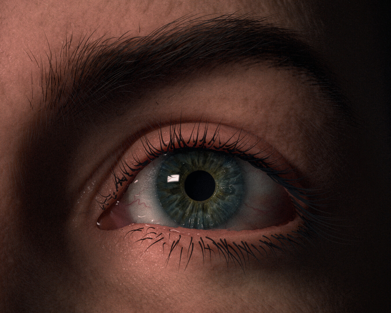 ArtStation - Eye Close Up