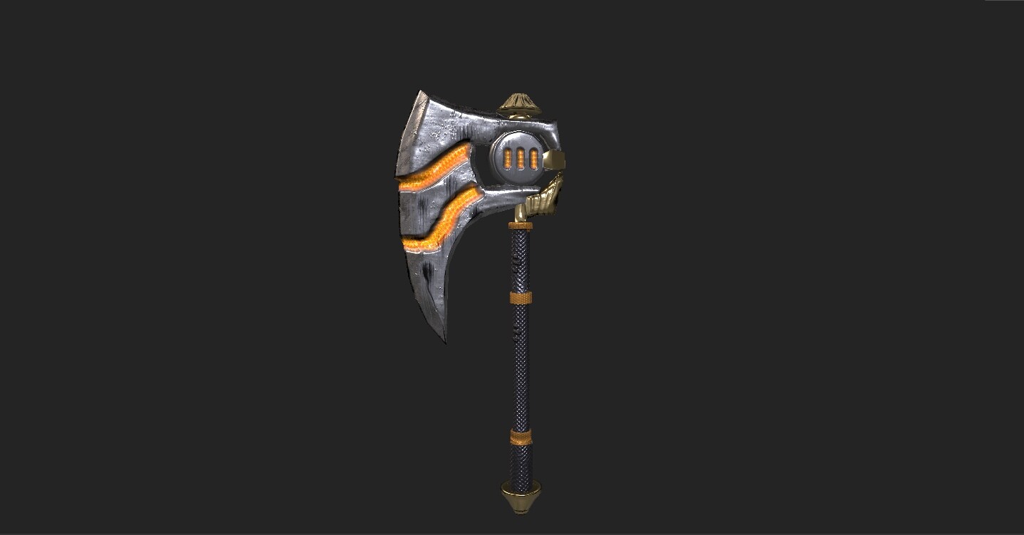 ArtStation - Battle Axe