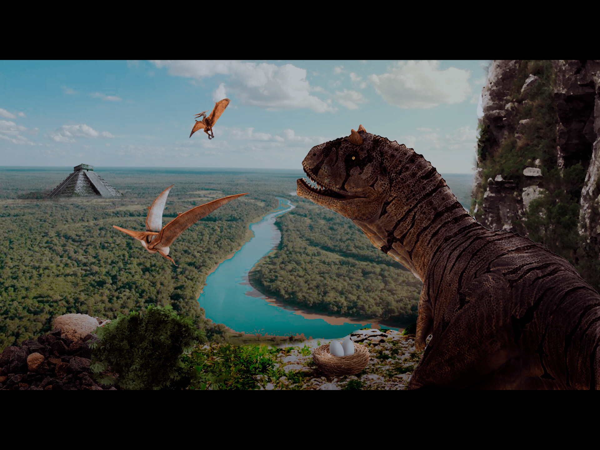 ArtStation - Dino in home