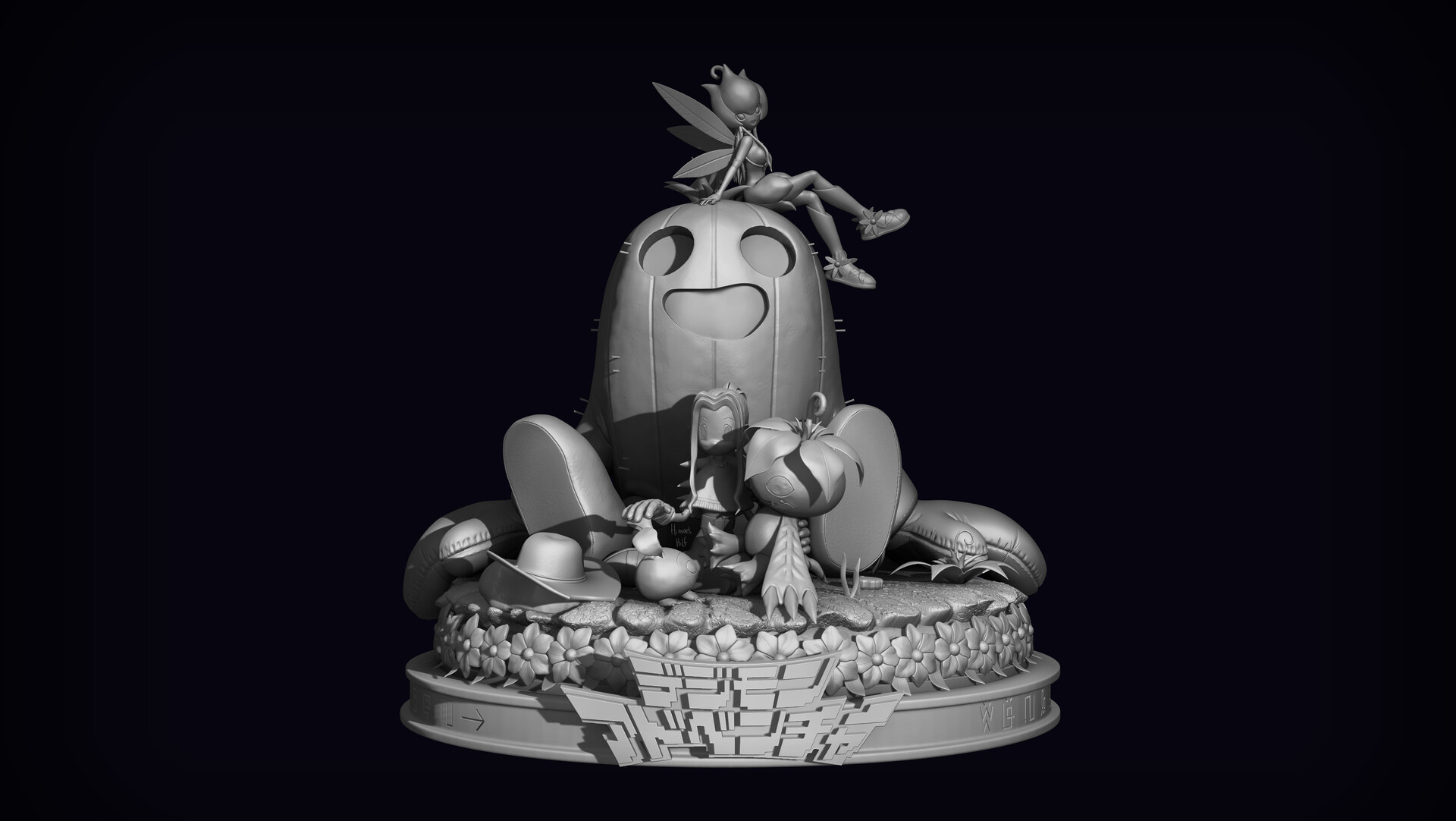 ArtStation - Tachikawa Mimi (Digimon Adventure. FanArt)