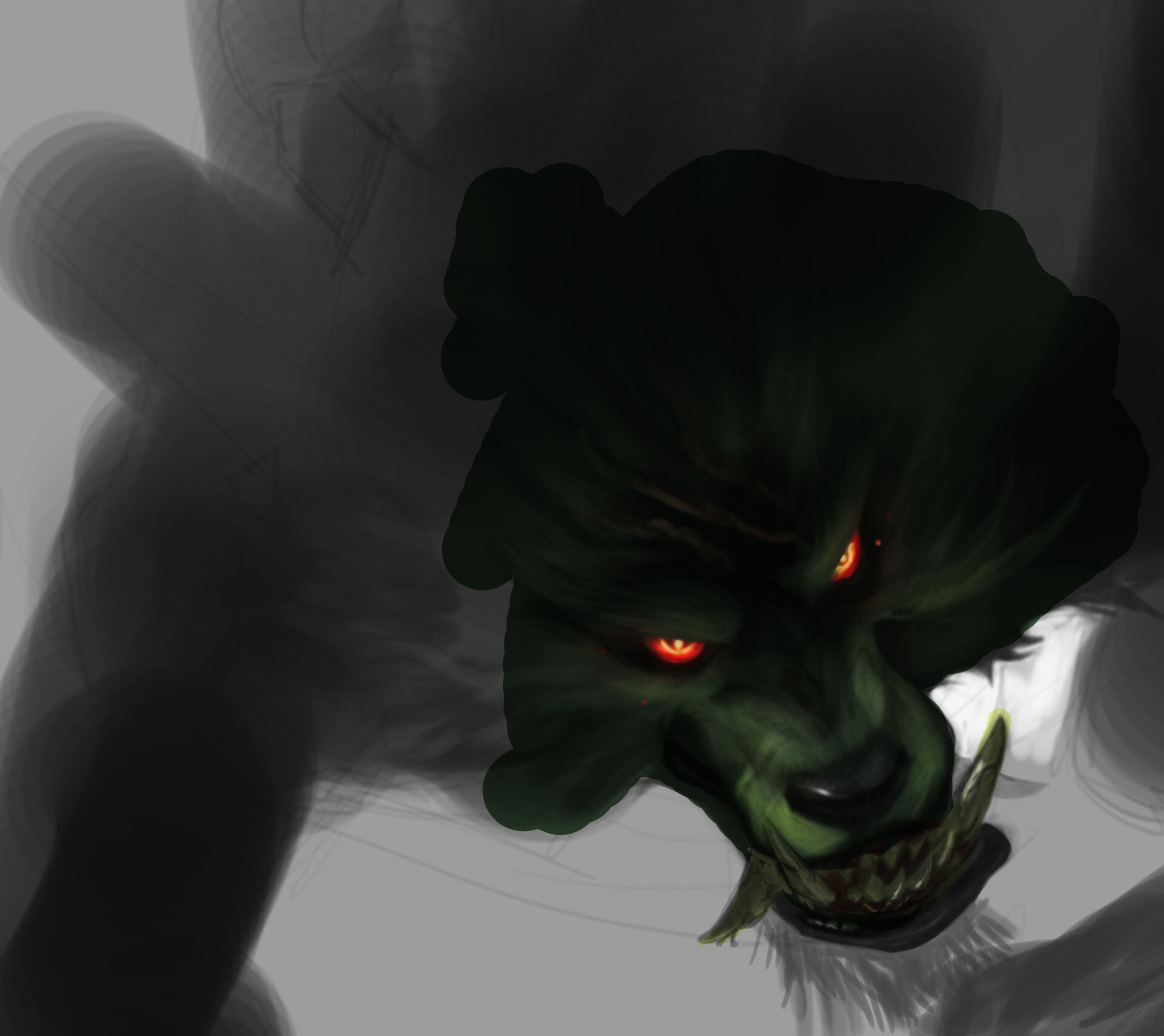 ArtStation - warwick sketch wip