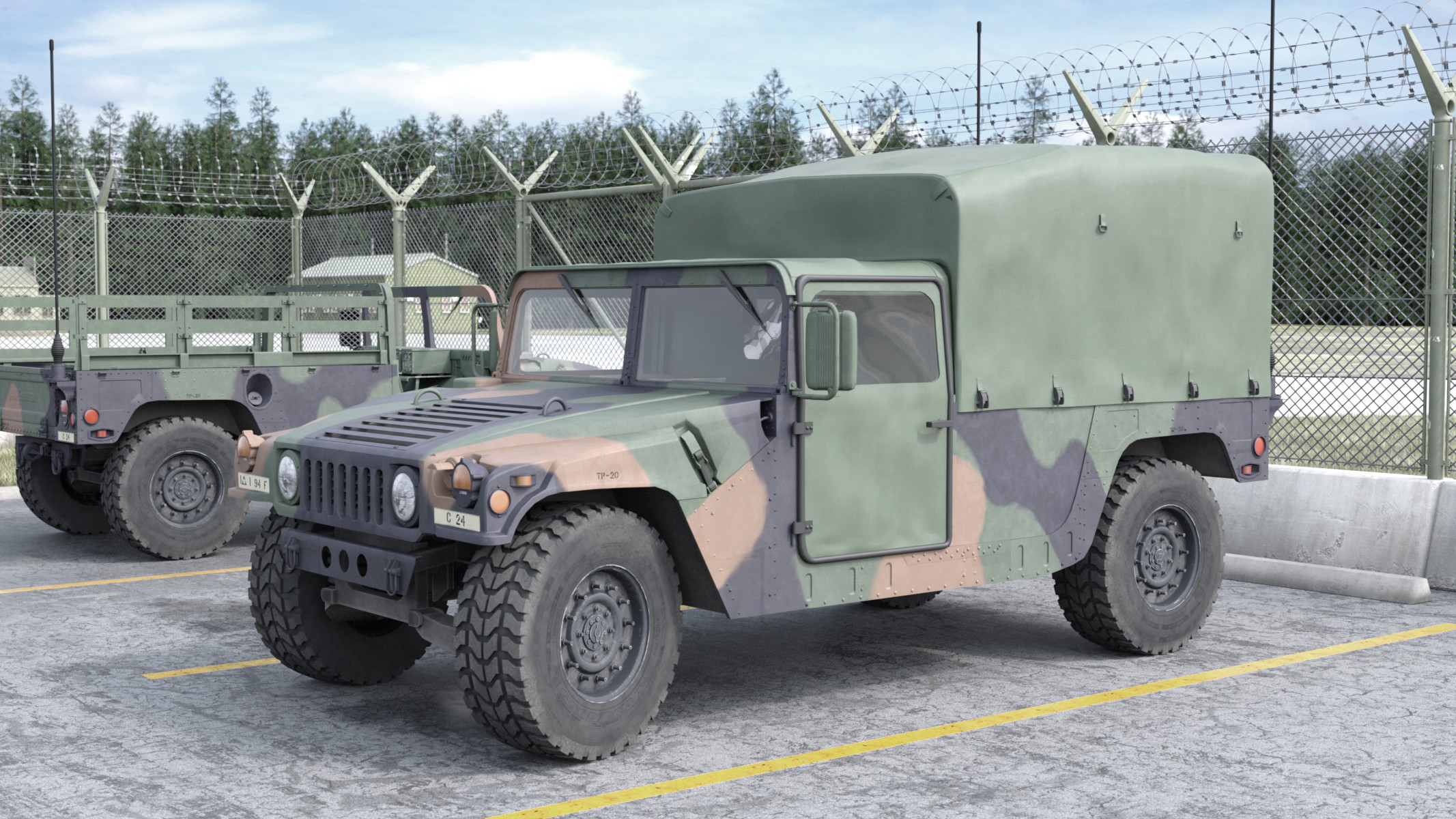Westfield 3d - M998 HMMWV Cargo Pickup