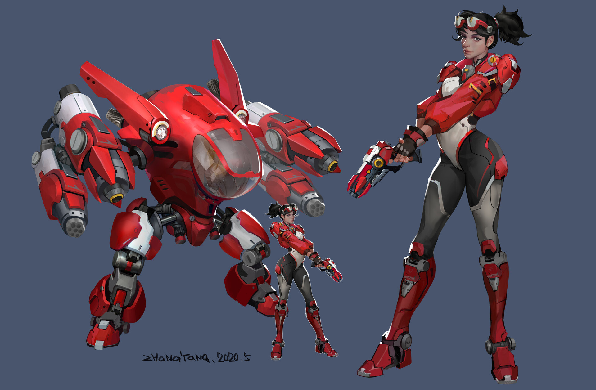 ArtStation - Mechanical exercises