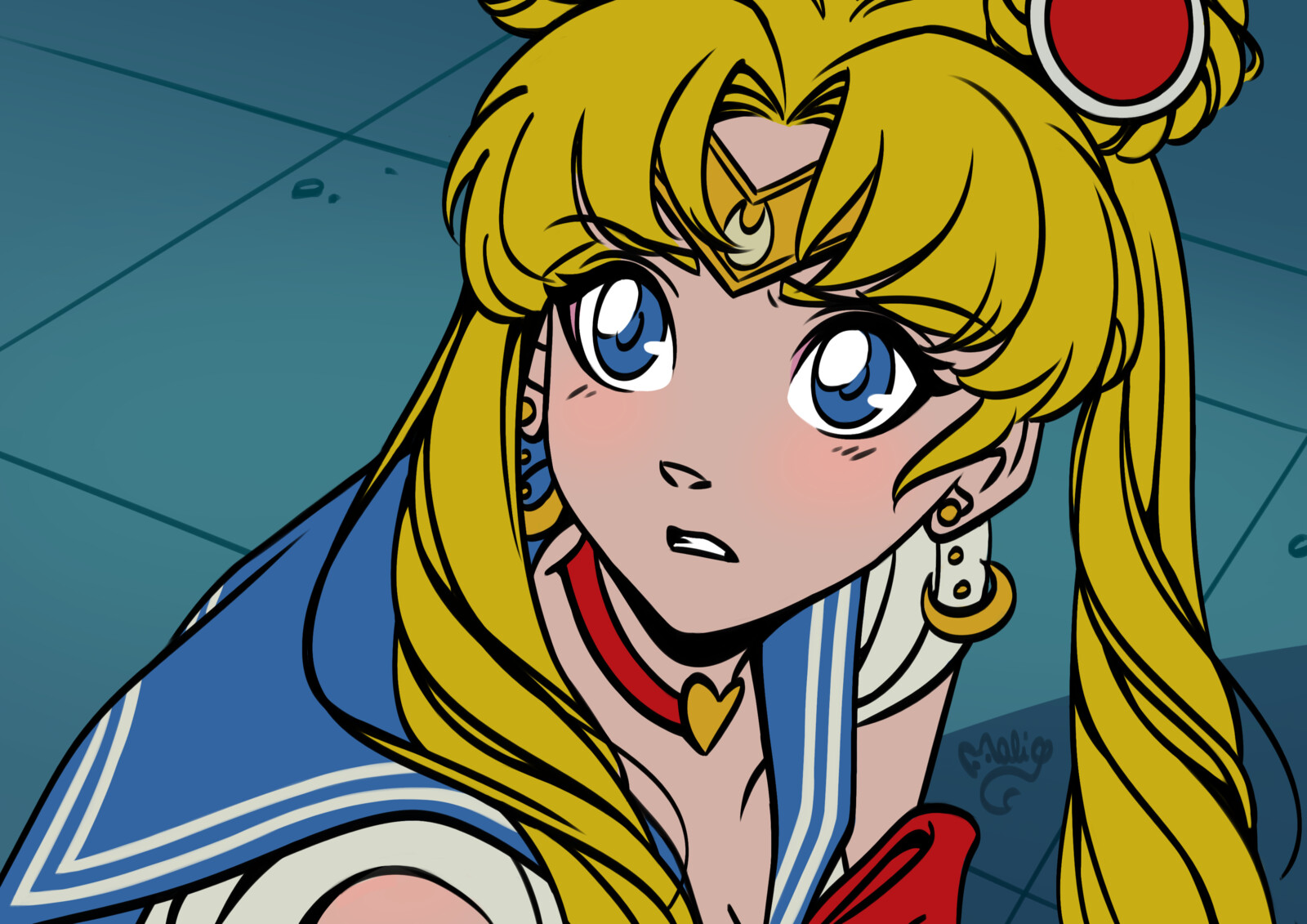 Little Malice - Sailor Moon Redraw Challenge