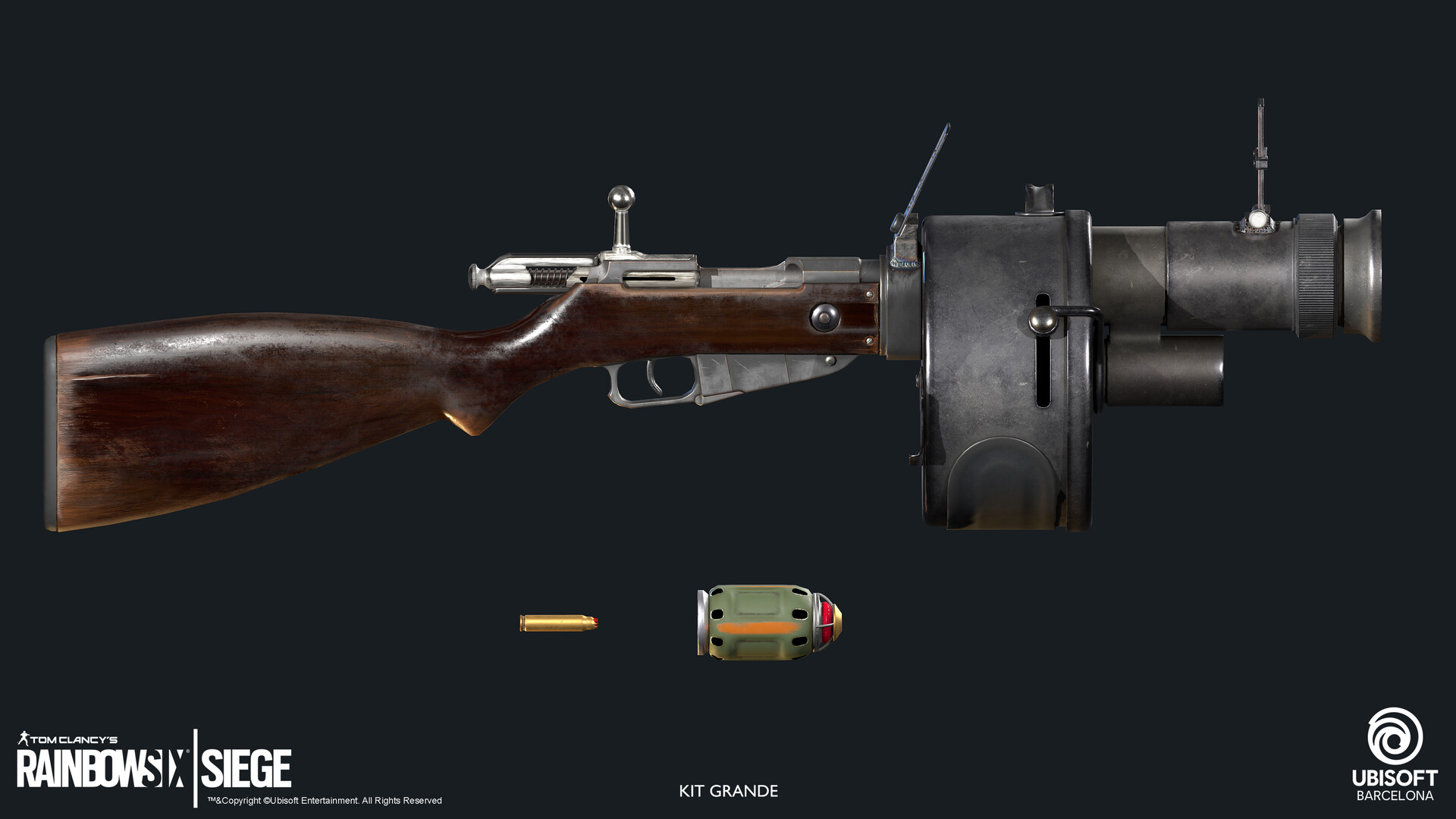 Kit Grande - Rainbow Six | Siege - Shumikha Launcher - Tachanka