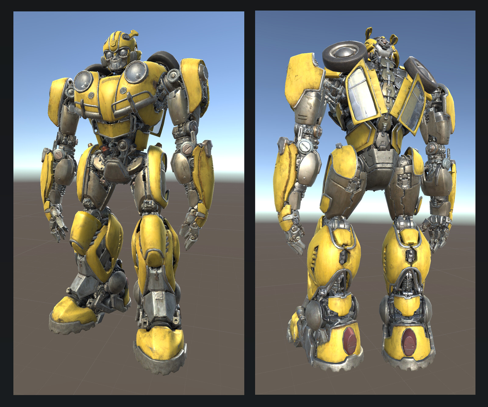 Shunsuke Fukuden - 3D AR Bumblebee at QuiverVision 2018