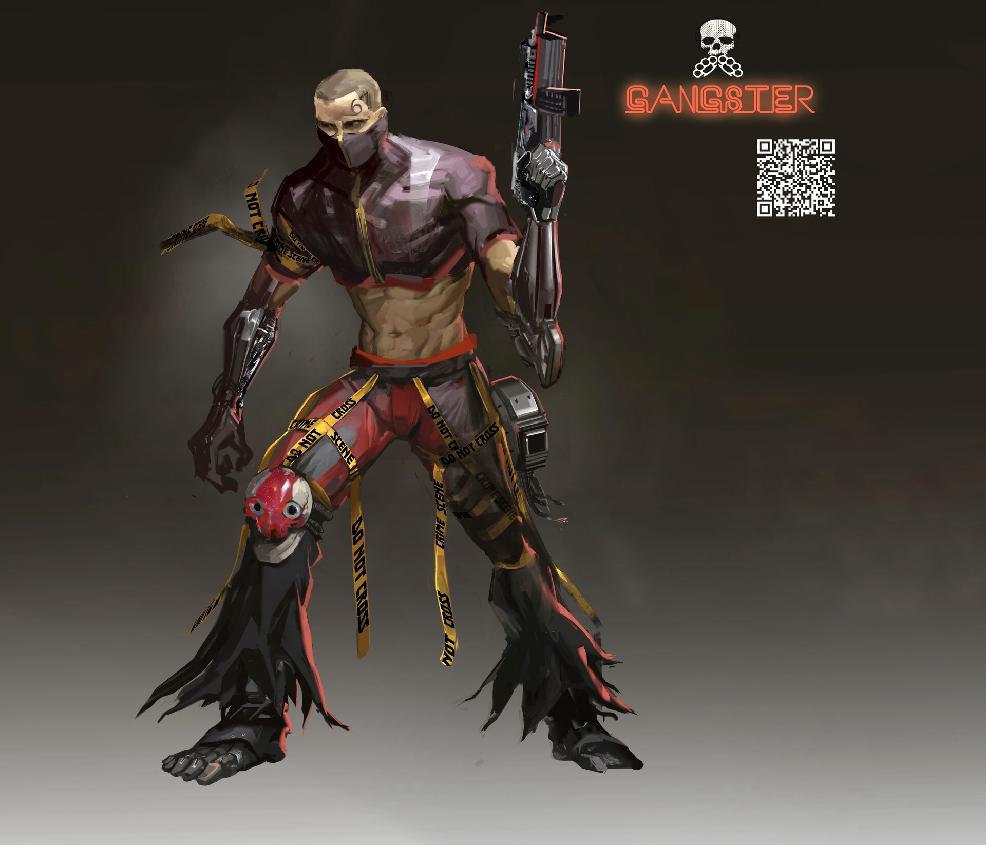 ArtStation - gangster character design