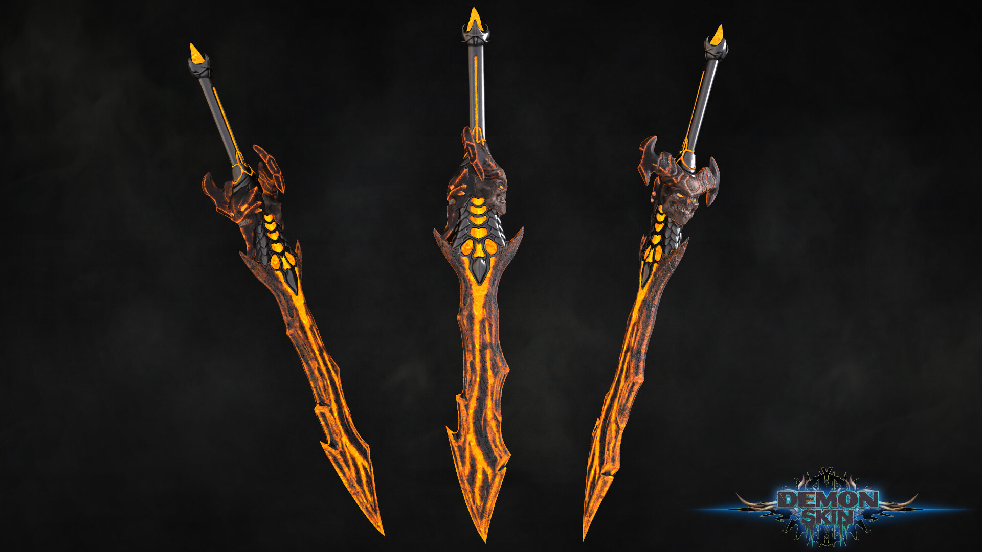 ArtStation - Lava sword for a demon