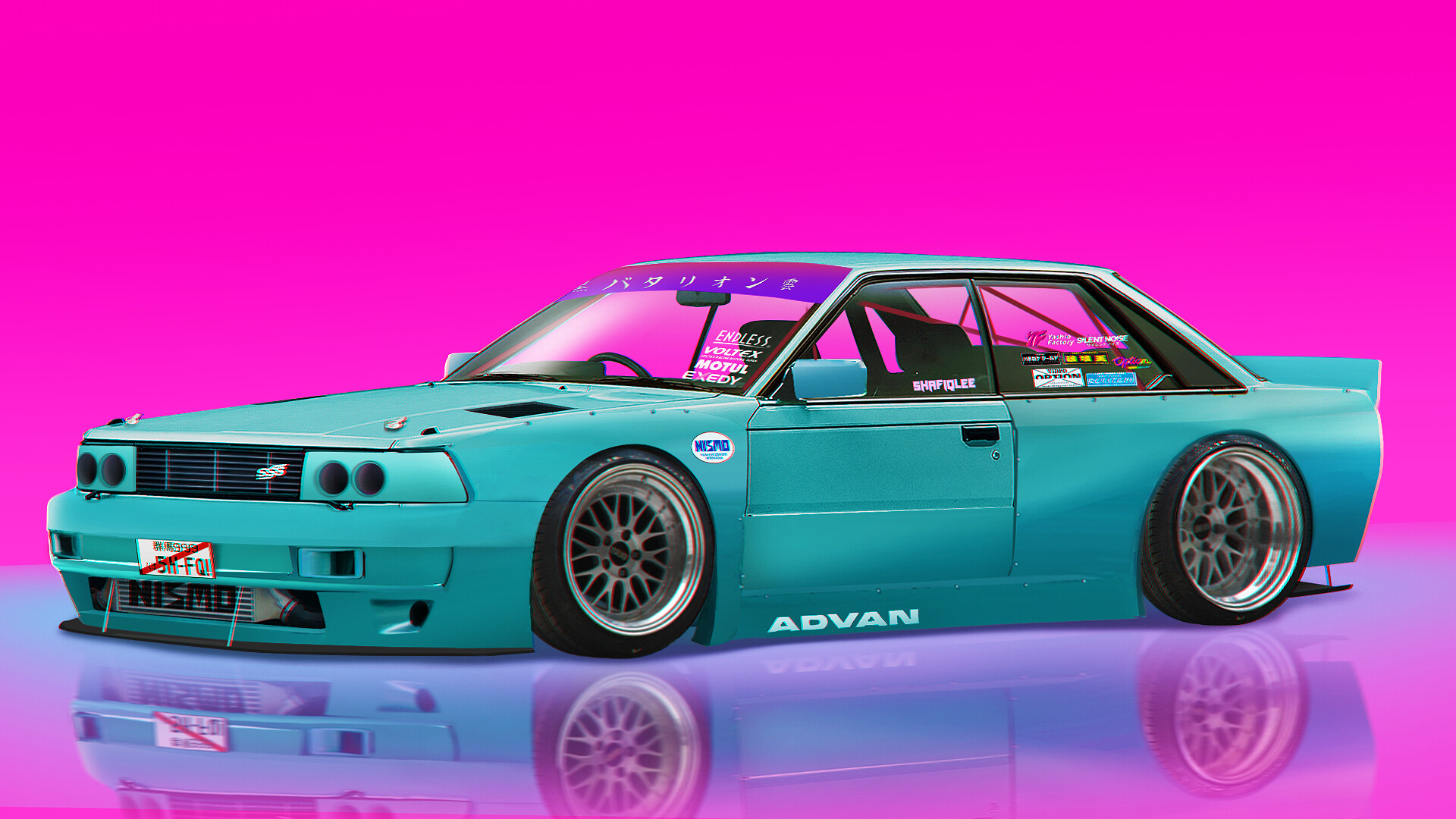 ArtStation - Nissan Bluebird 1.8 (U11/ SSS Hardtop)