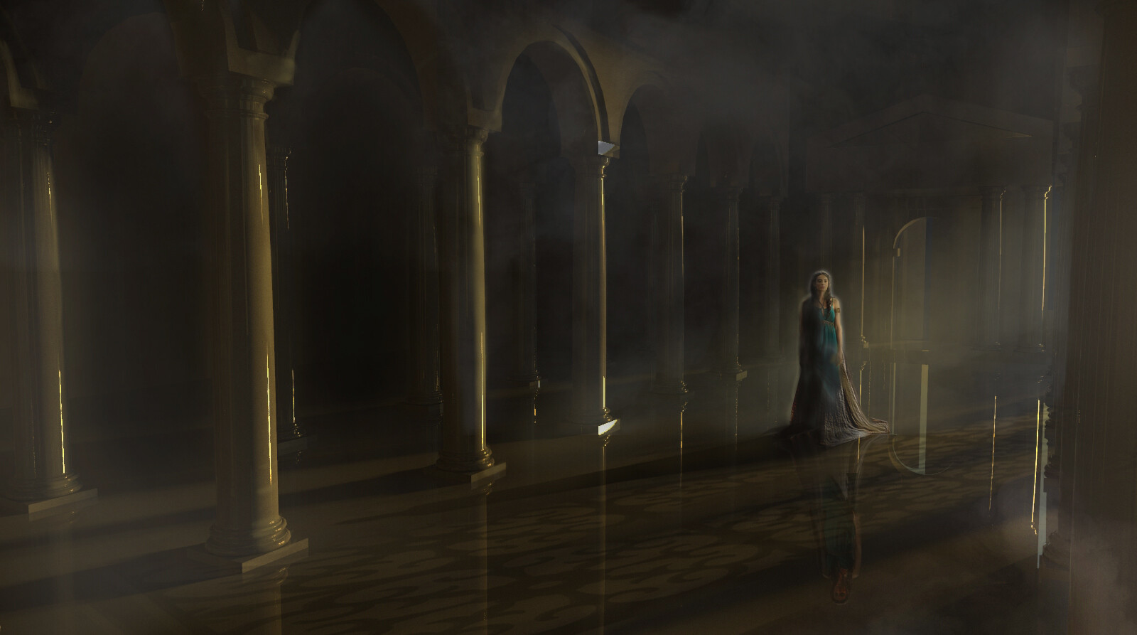 ArtStation - Ancient Greek Court - Concept