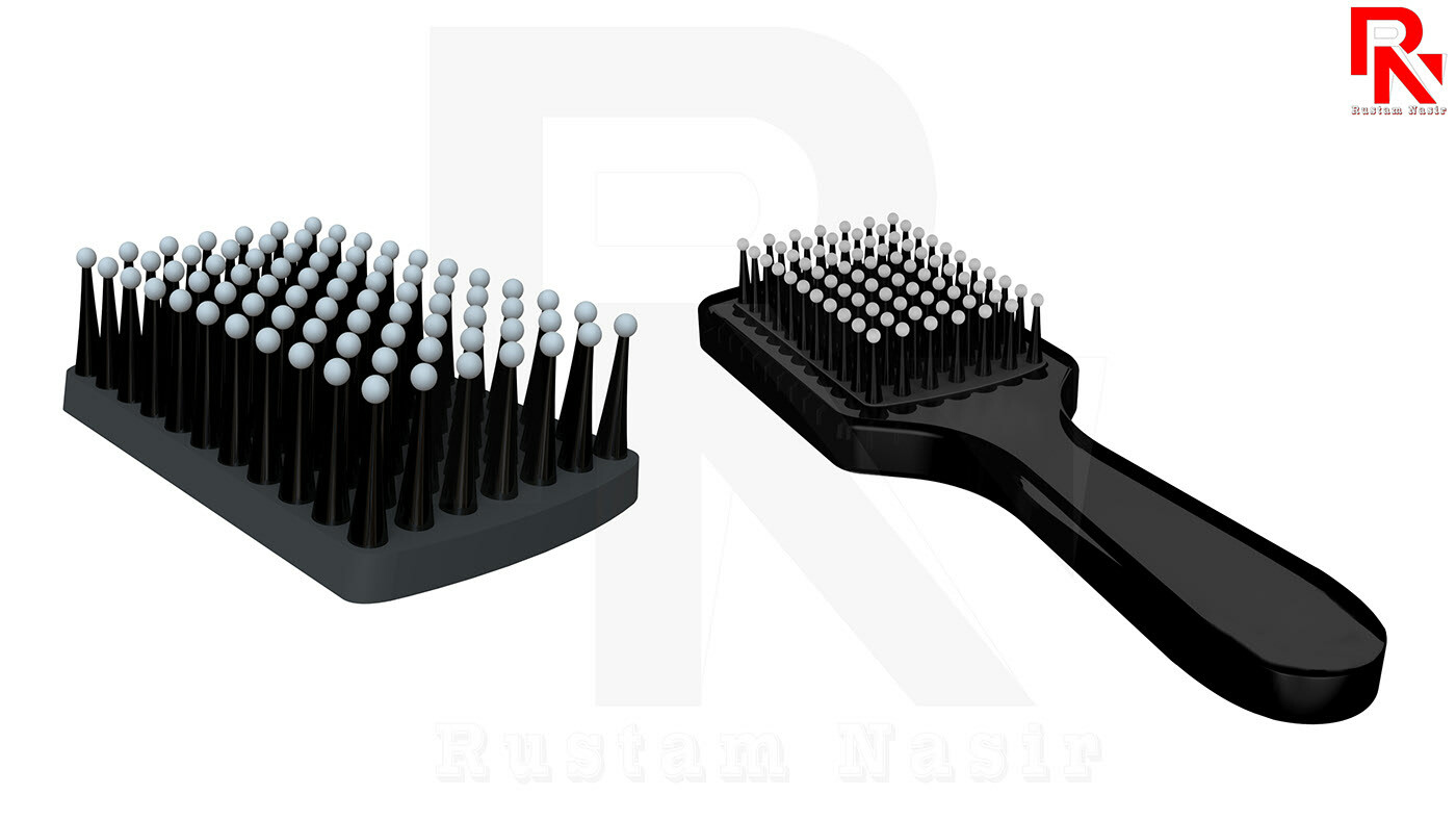 ArtStation - Detachable Comb Design