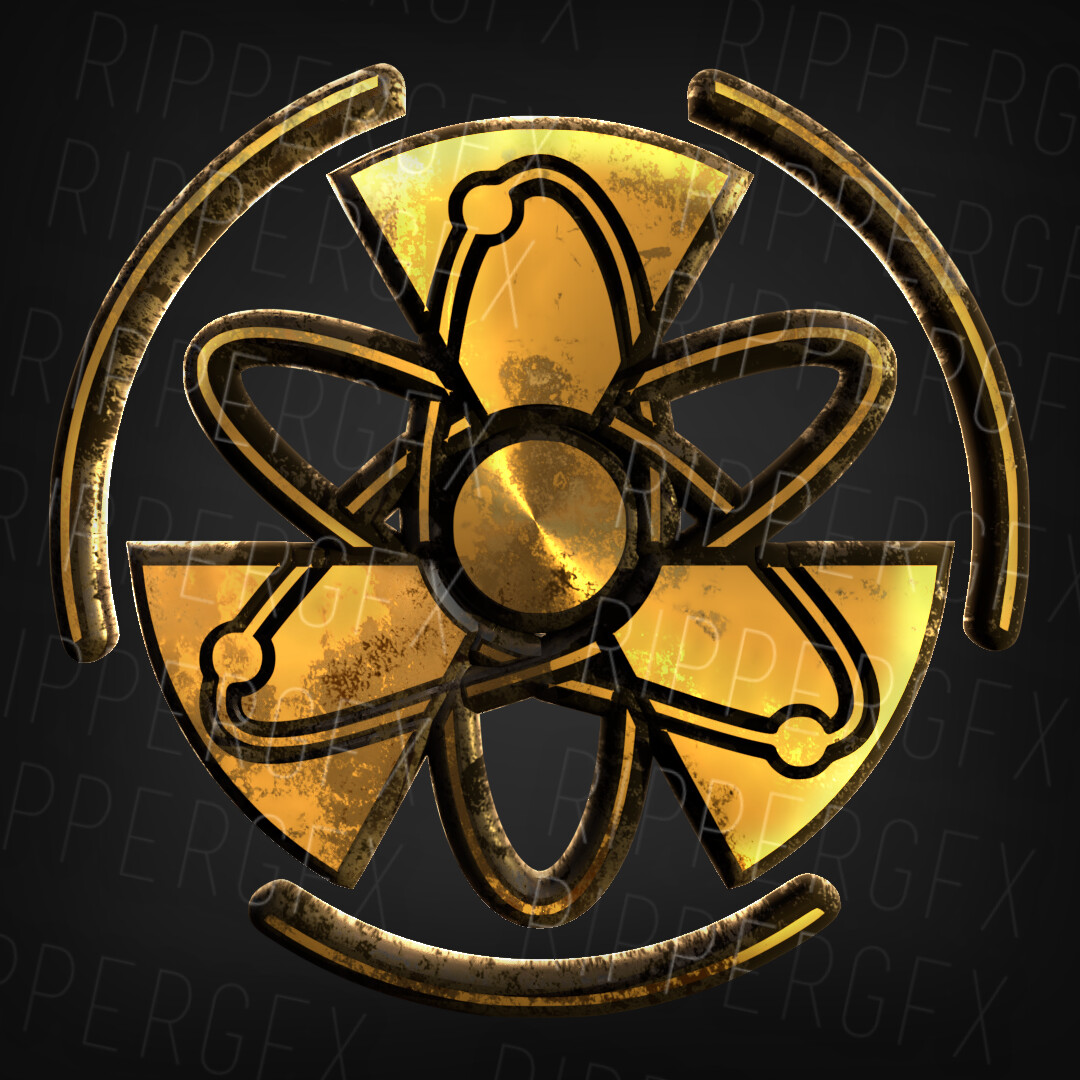 cool nuclear logo