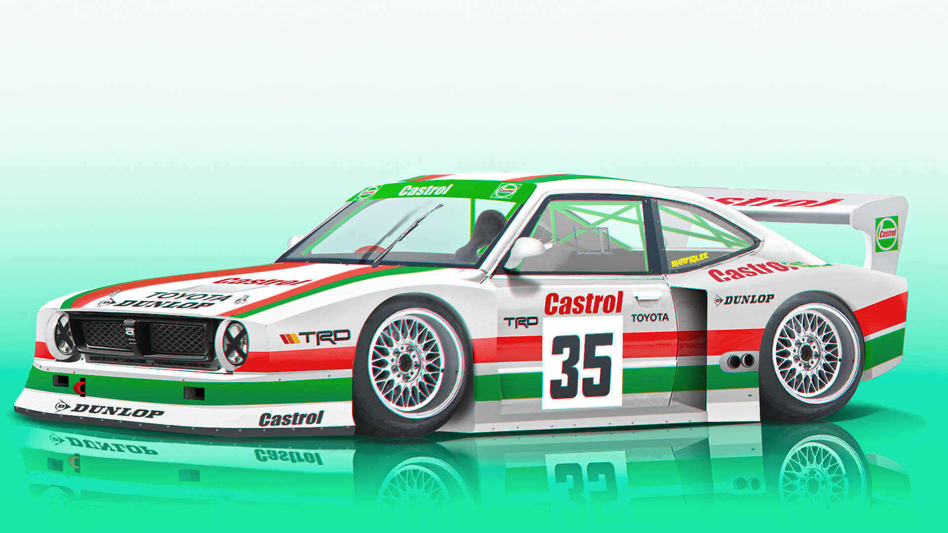 ArtStation - Toyota KE35 Castrol 'Group 5'
