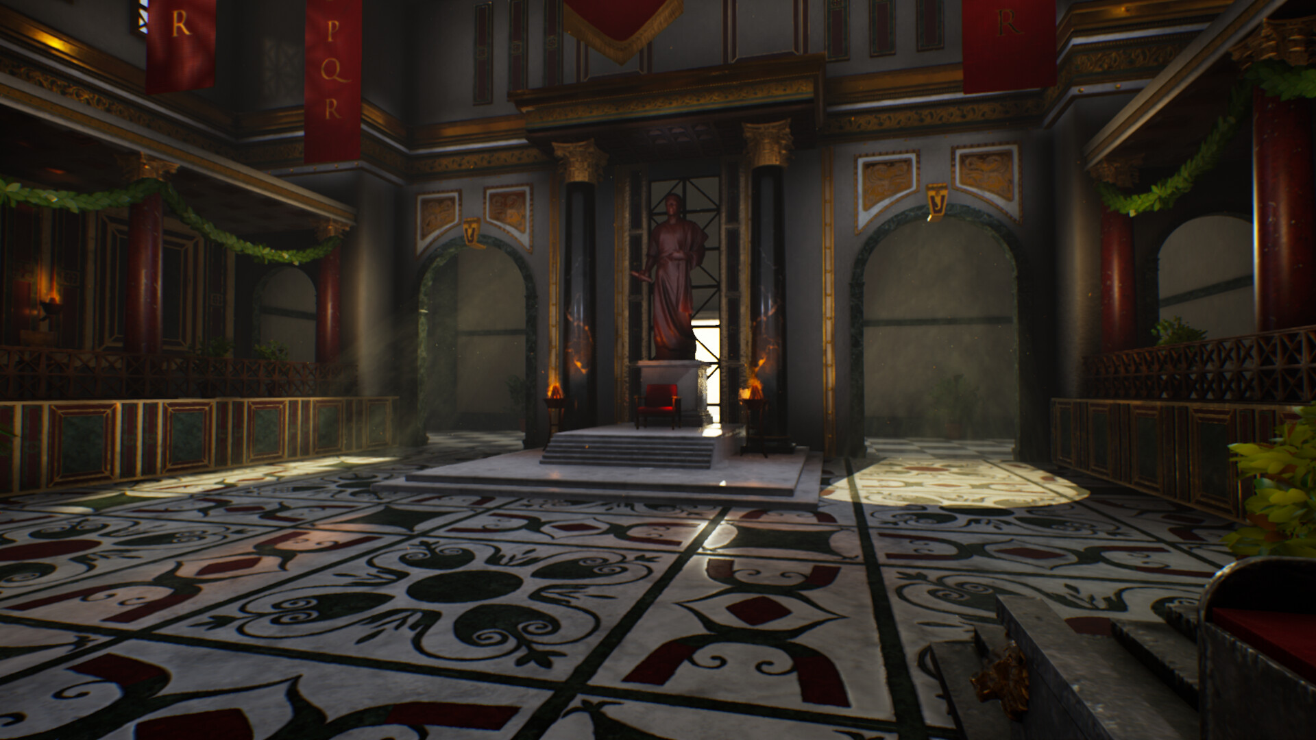 ArtStation - Roman Senate (UE4)