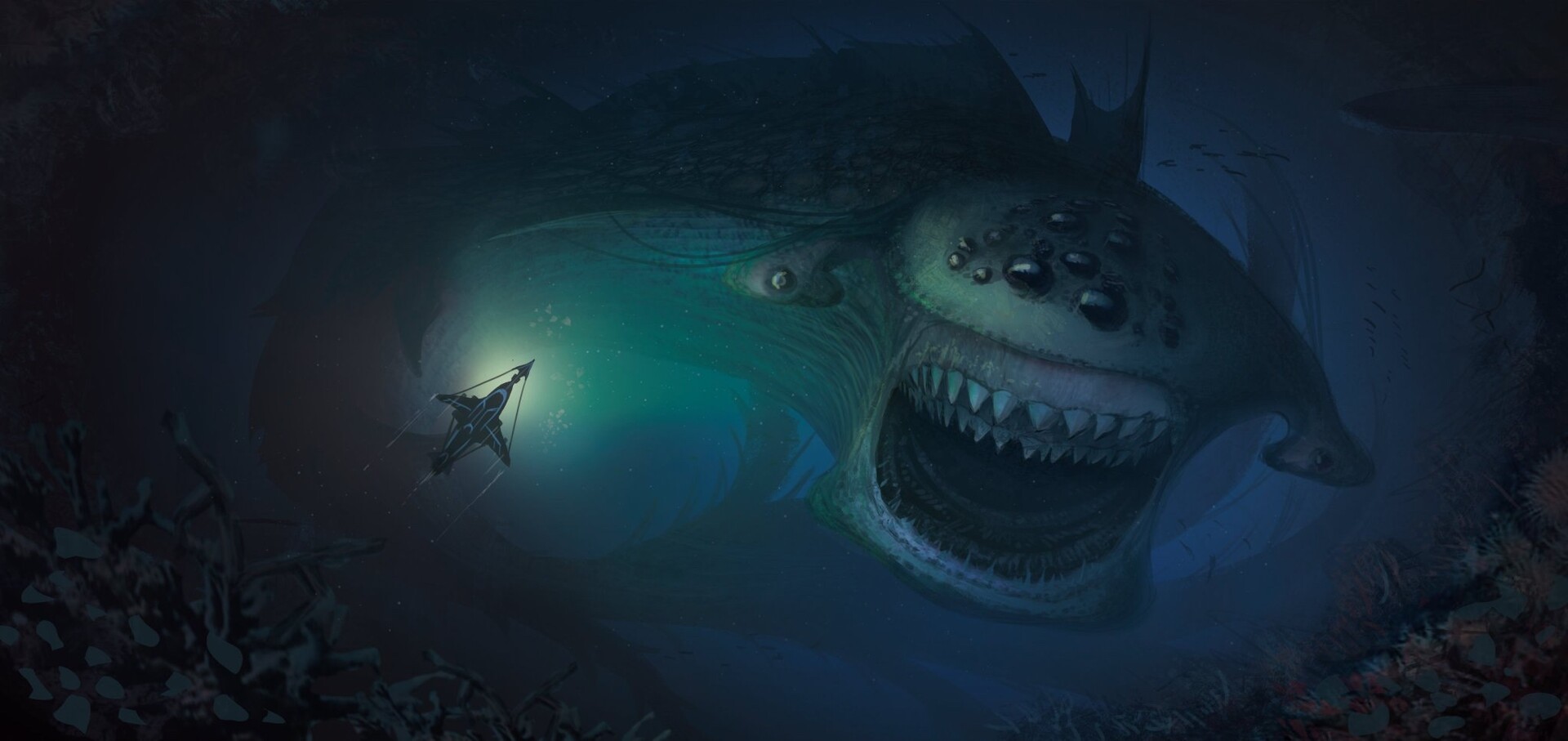 ArtStation - The king of the deep sea