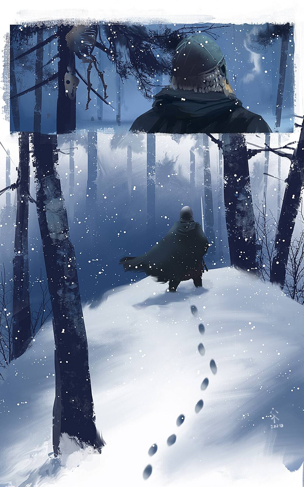 ArtStation - Where Shadows Fall chapter 3 promotion page