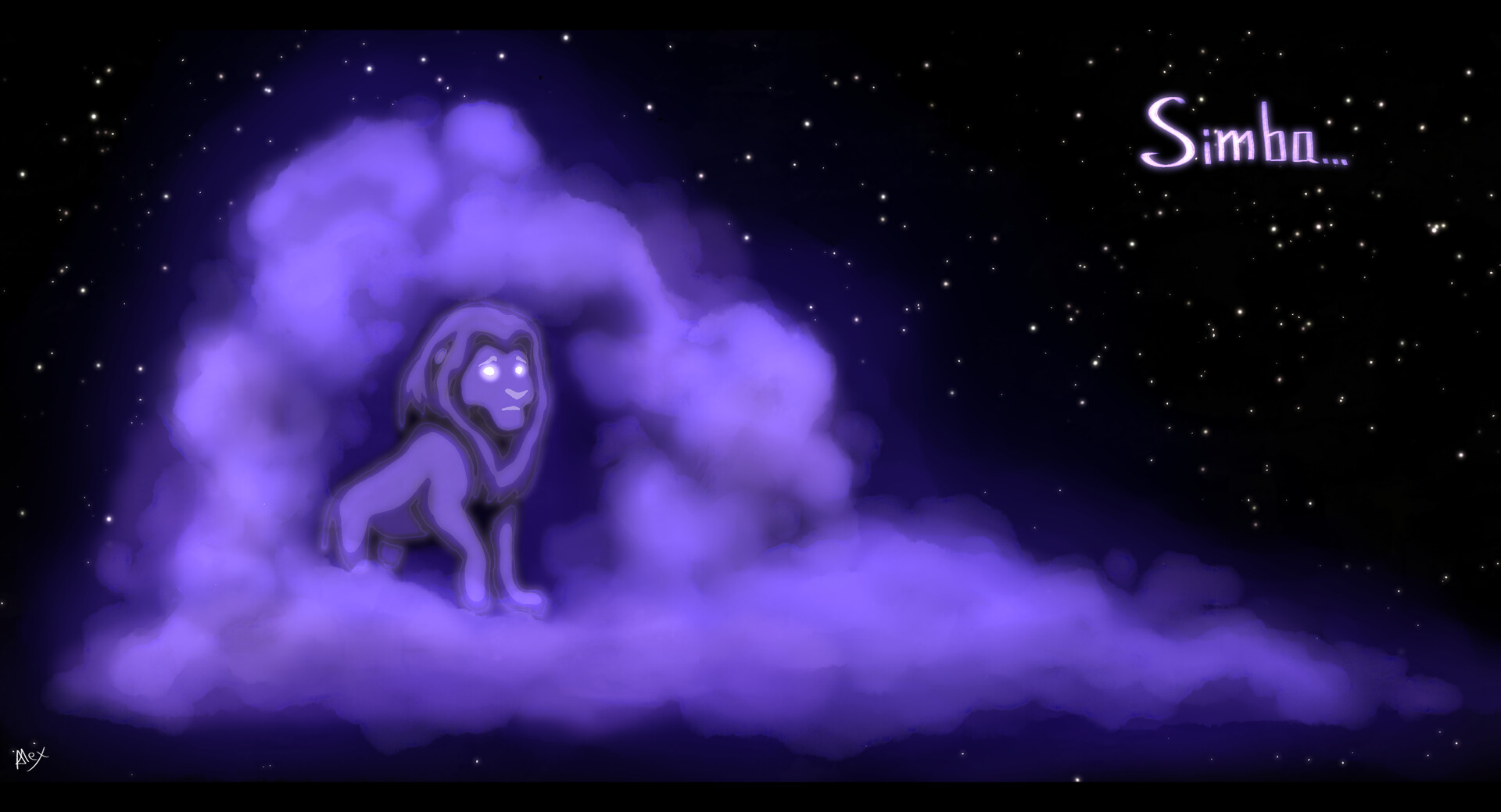 ghost lion king