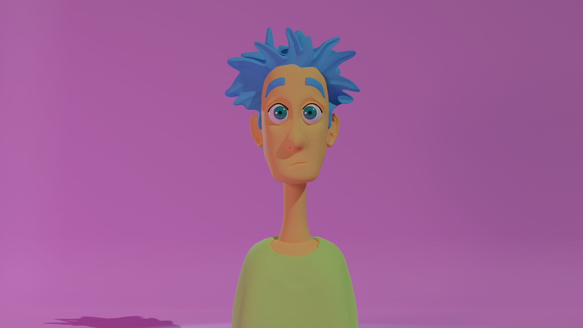 ArtStation - Day 40 sculpt first zbrush character