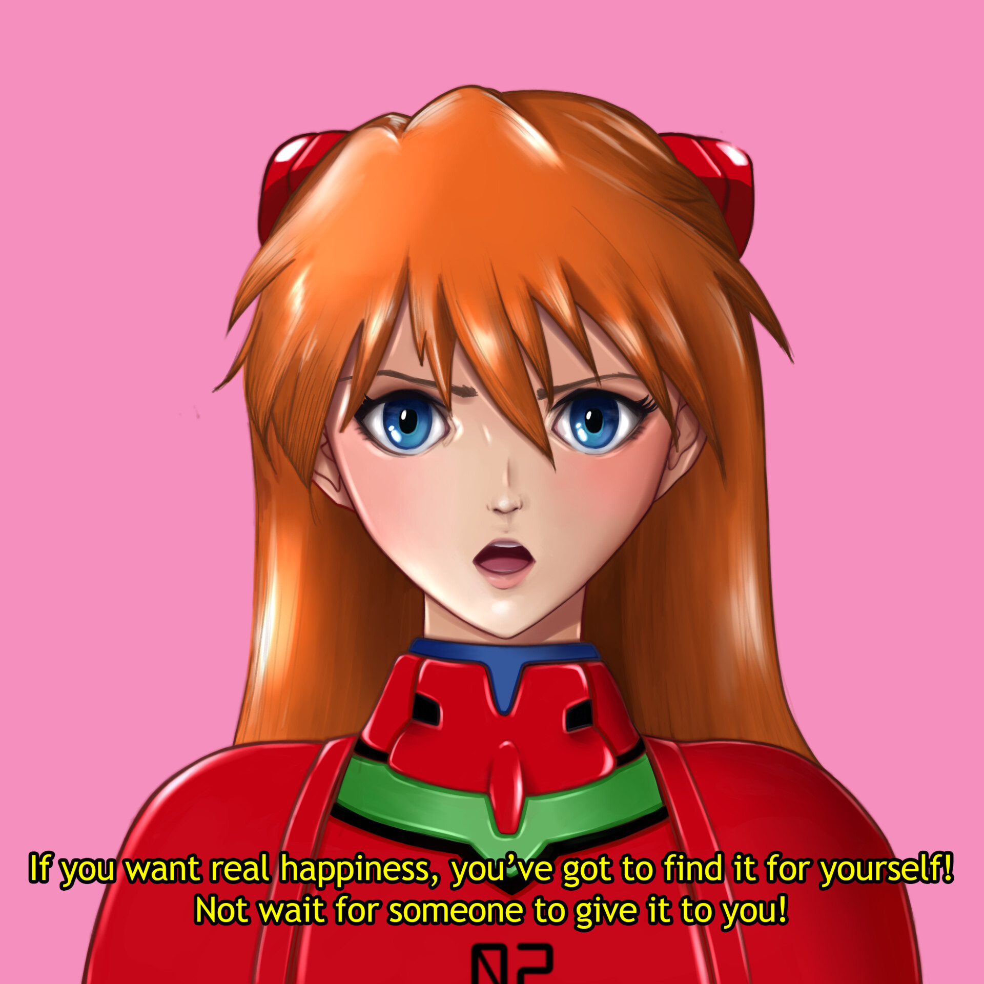 ArtStation - Listen to Asuka