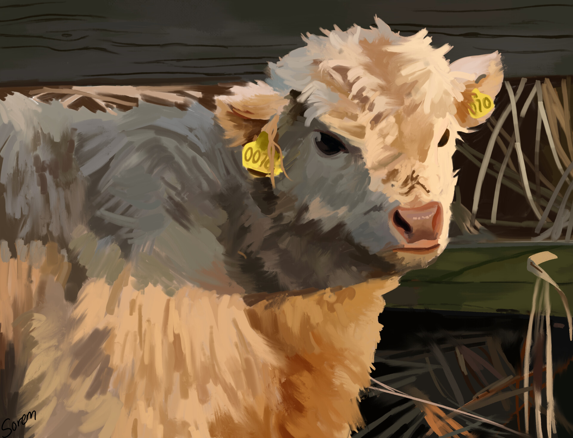 ArtStation - Calf