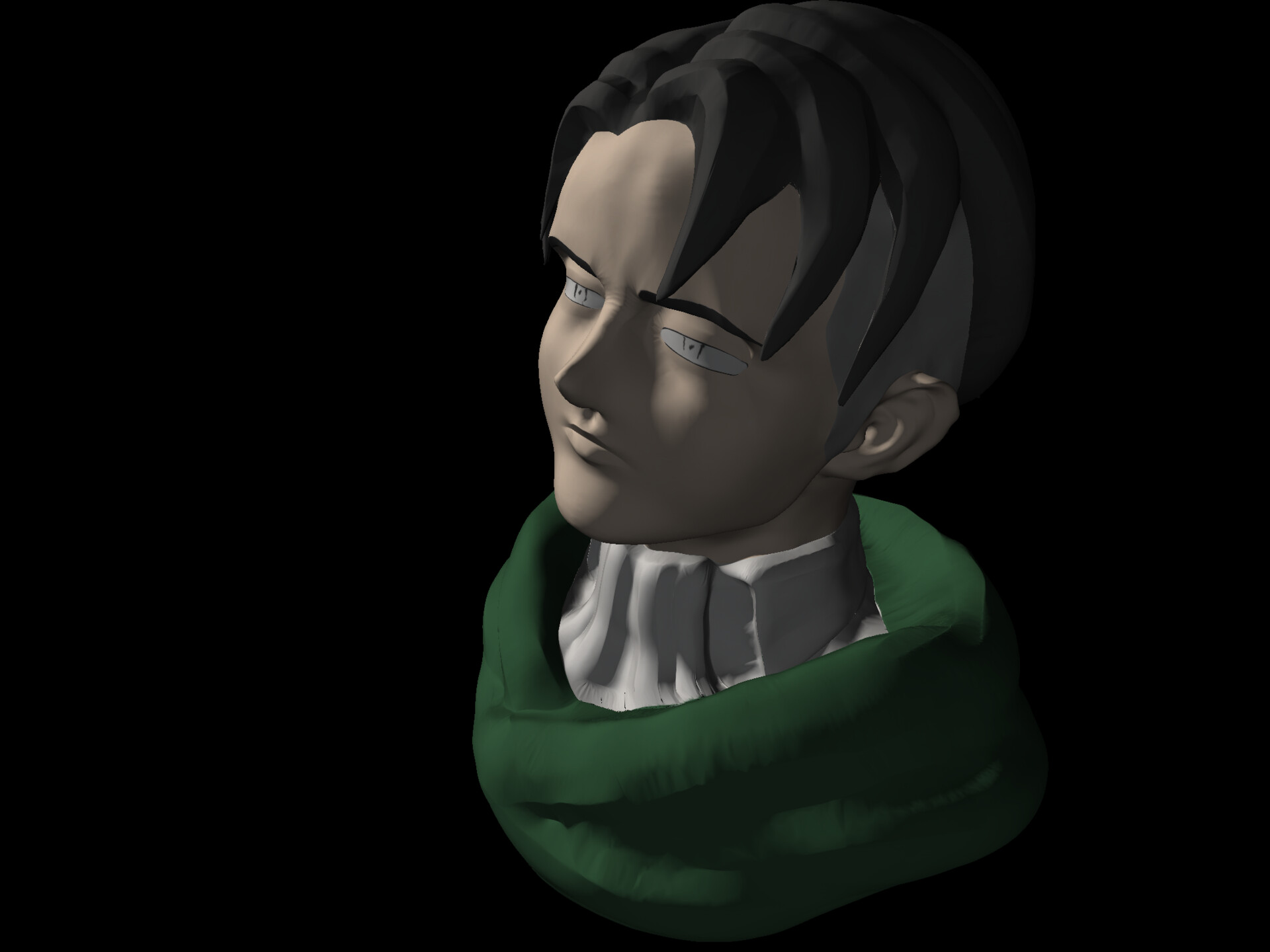 ArtStation - Levi Ackerman (WIP)