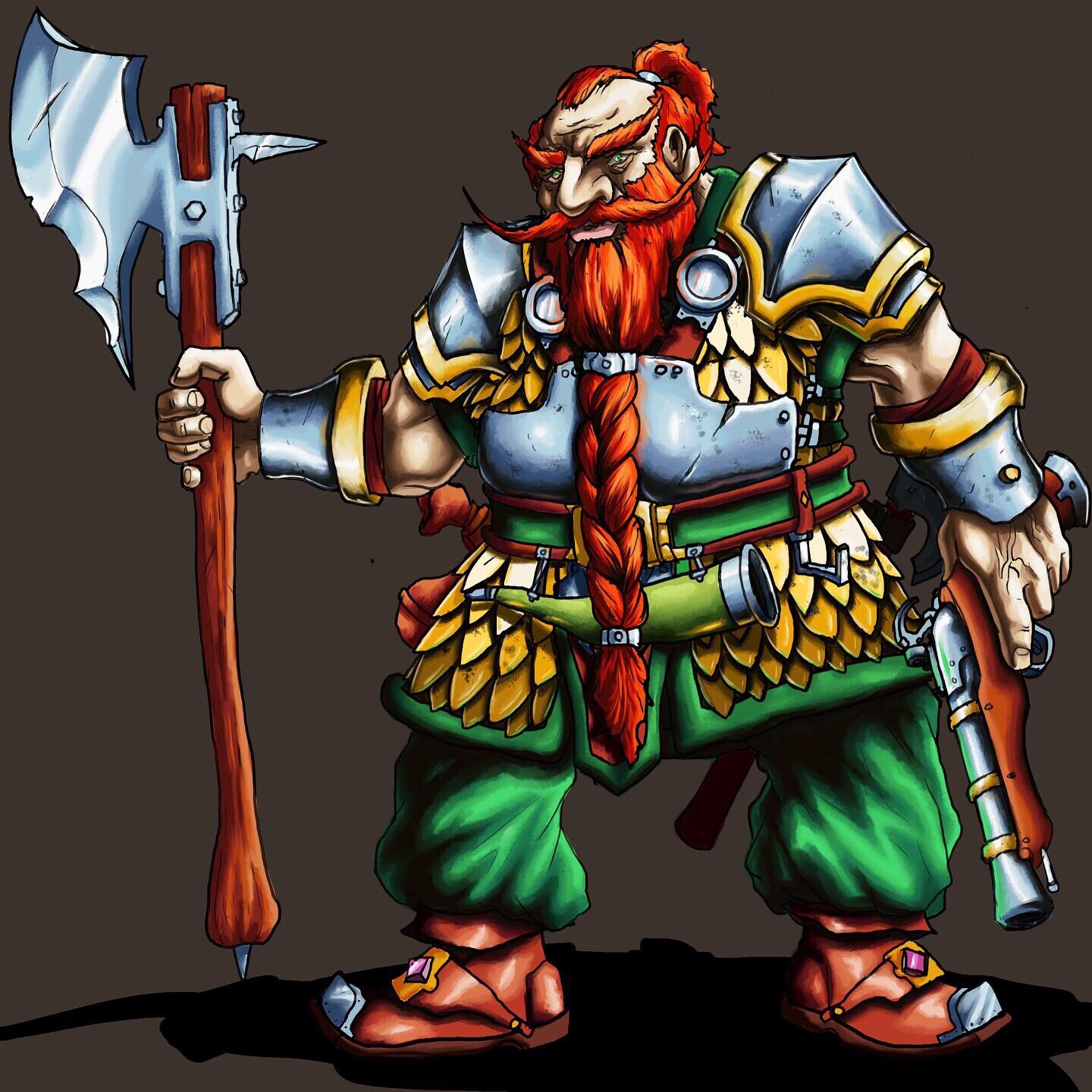 ArtStation - Standart Dwarf