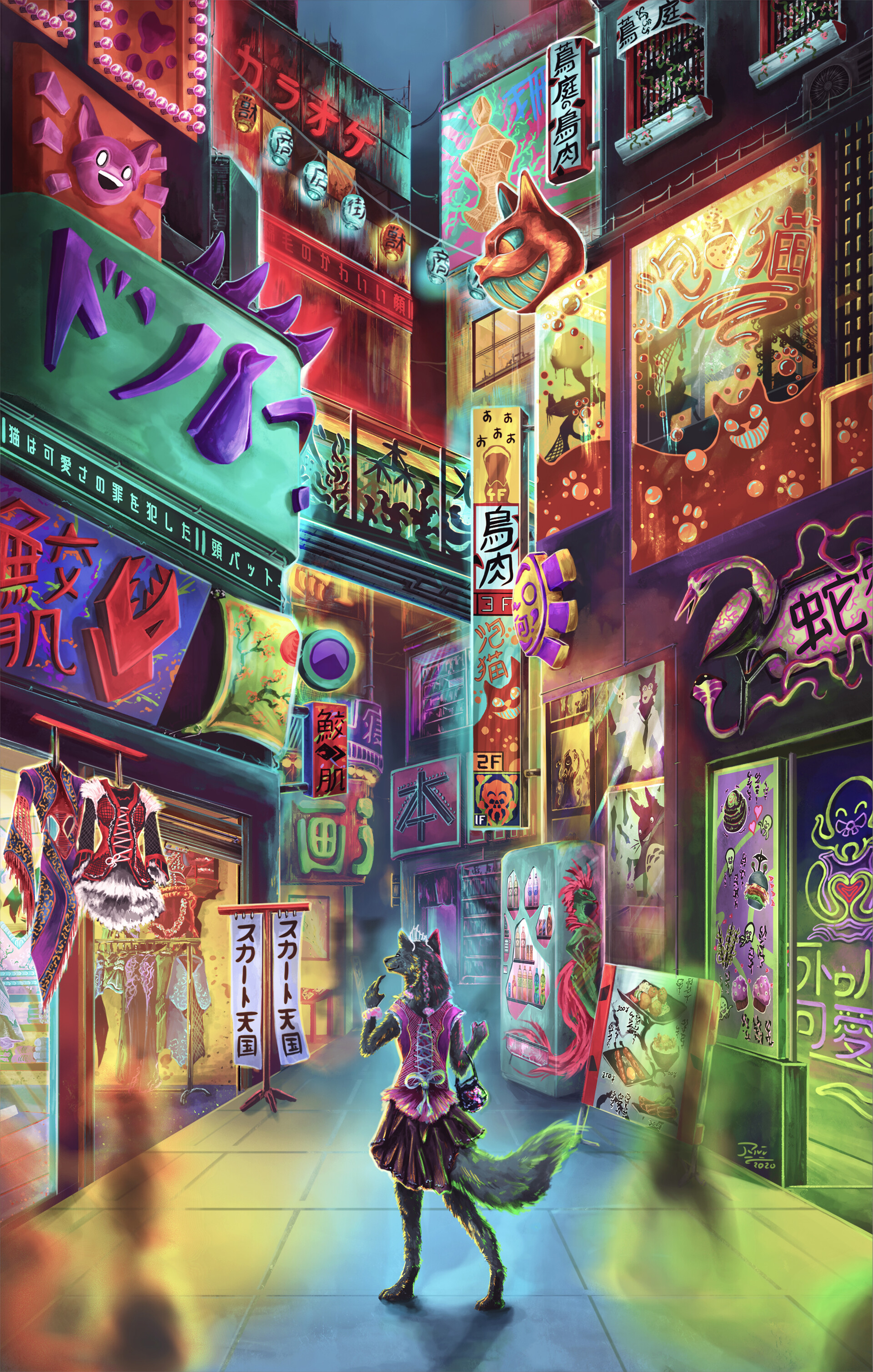 ArtStation - Neon City