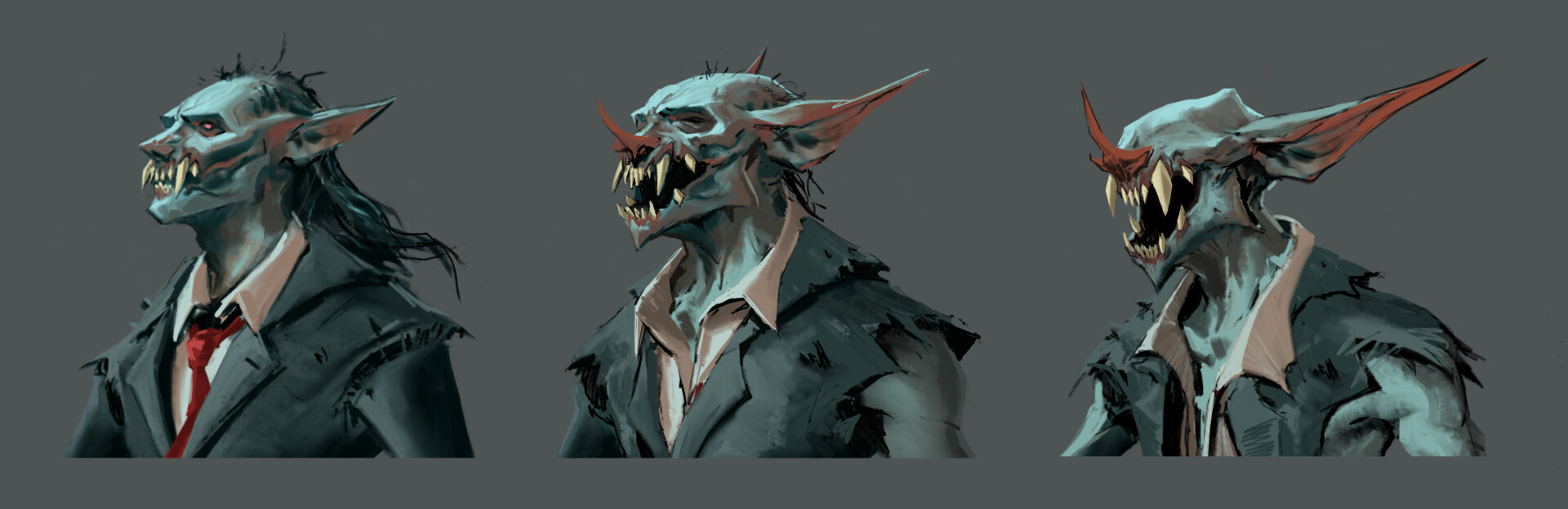 Garrett Post - Senior Concept Artist - Project Slayers Vampire Enemies